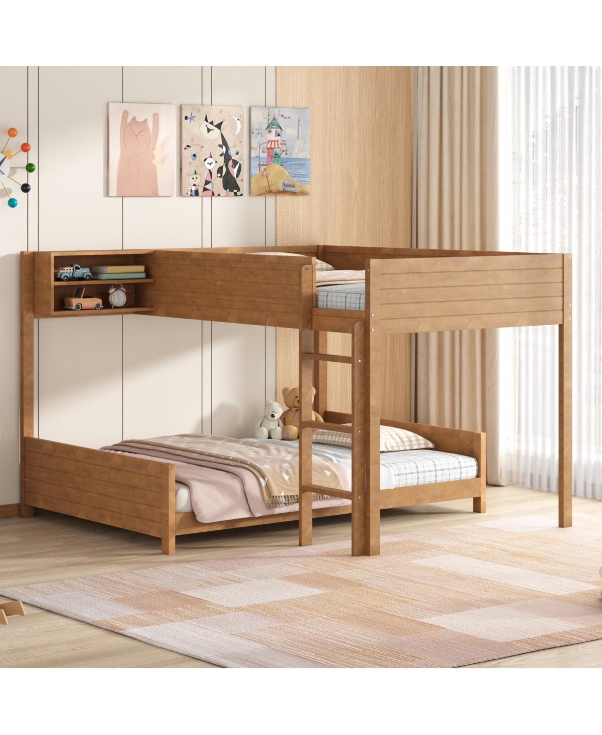 Click here for Streamdale Furniture Full Xl Over Full Xl Wooden B... prices
