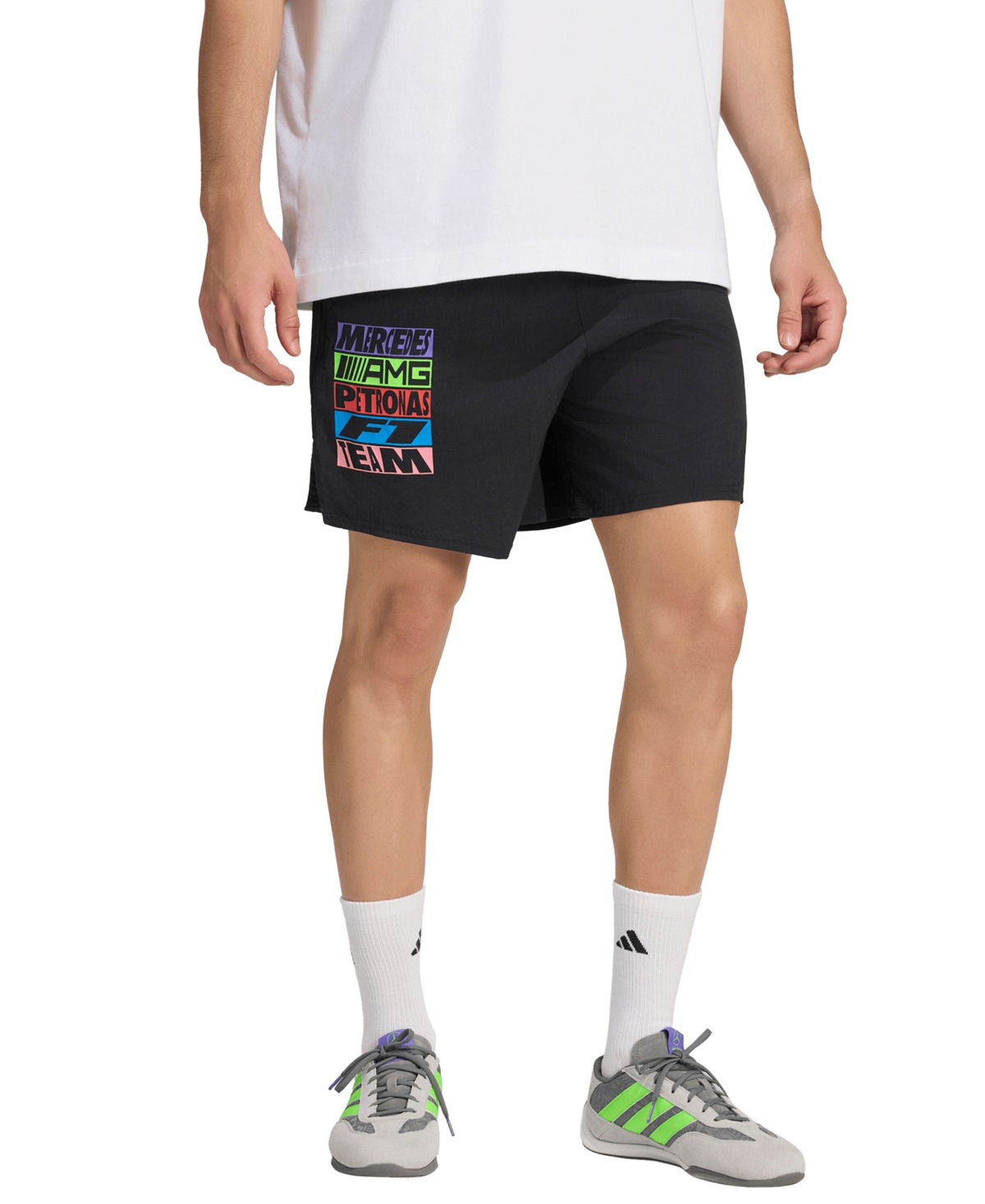 Click here for adidas Mens Mercedes F1 Shorts - Black prices