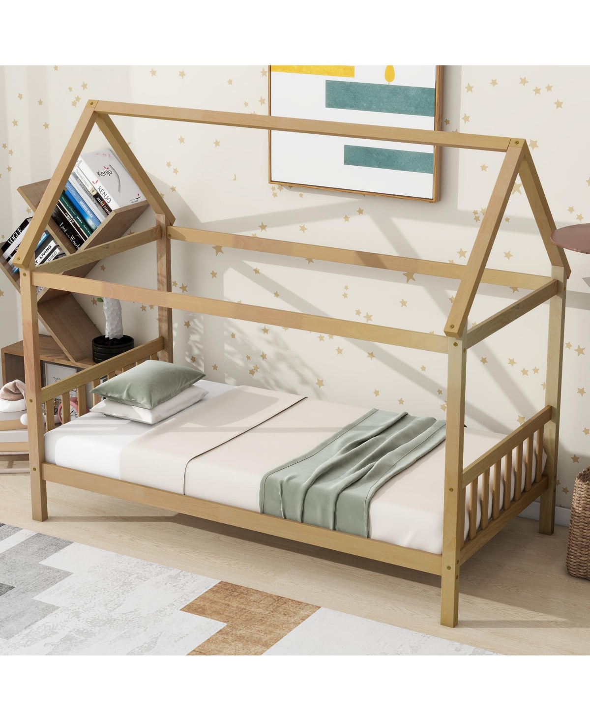 Click here for Sailvan Bed with Headboard and Footboard  Twin Rub... prices