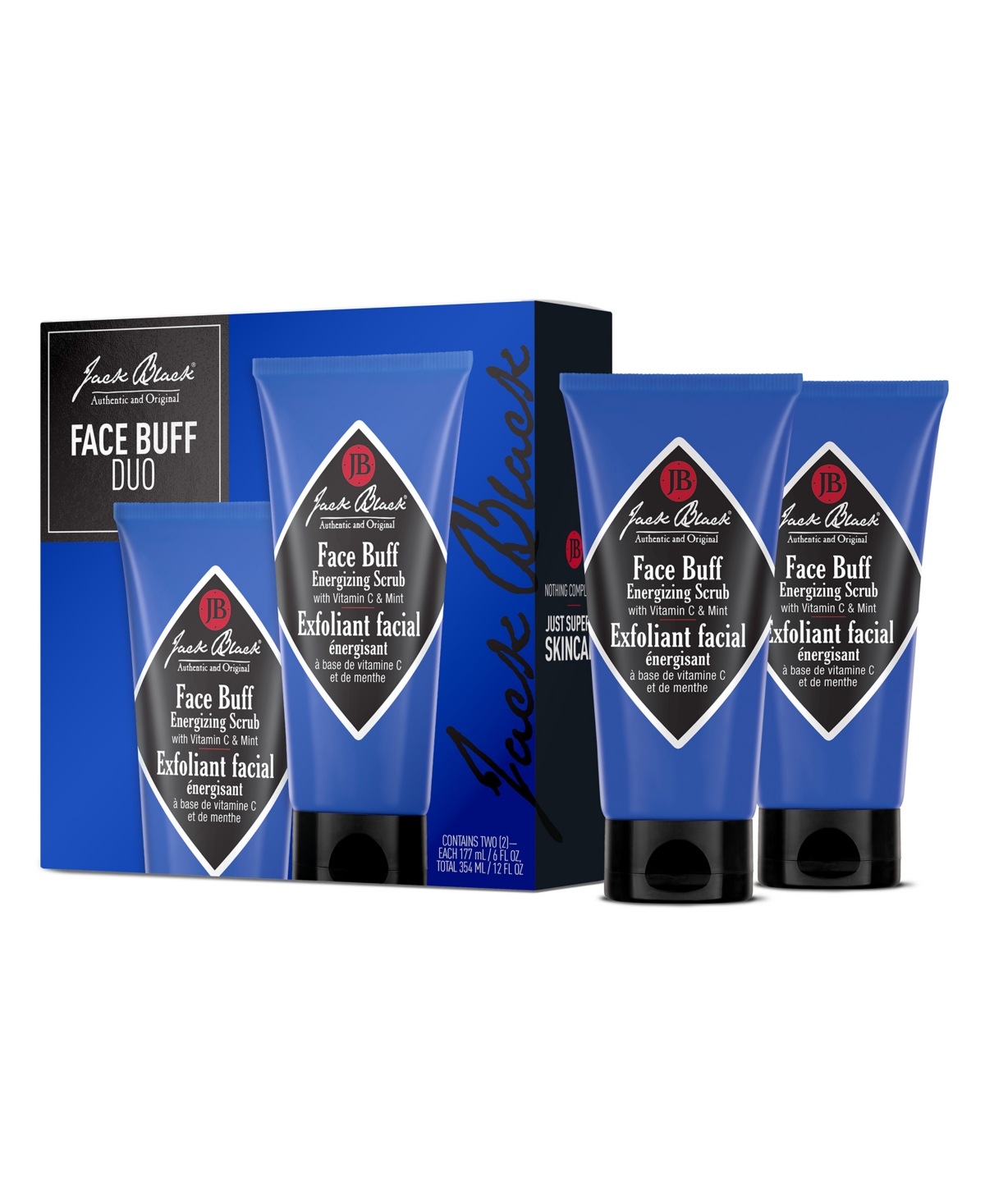 Click here for Jack Black Face Buff Energizing Scrub Gift Set  2-... prices