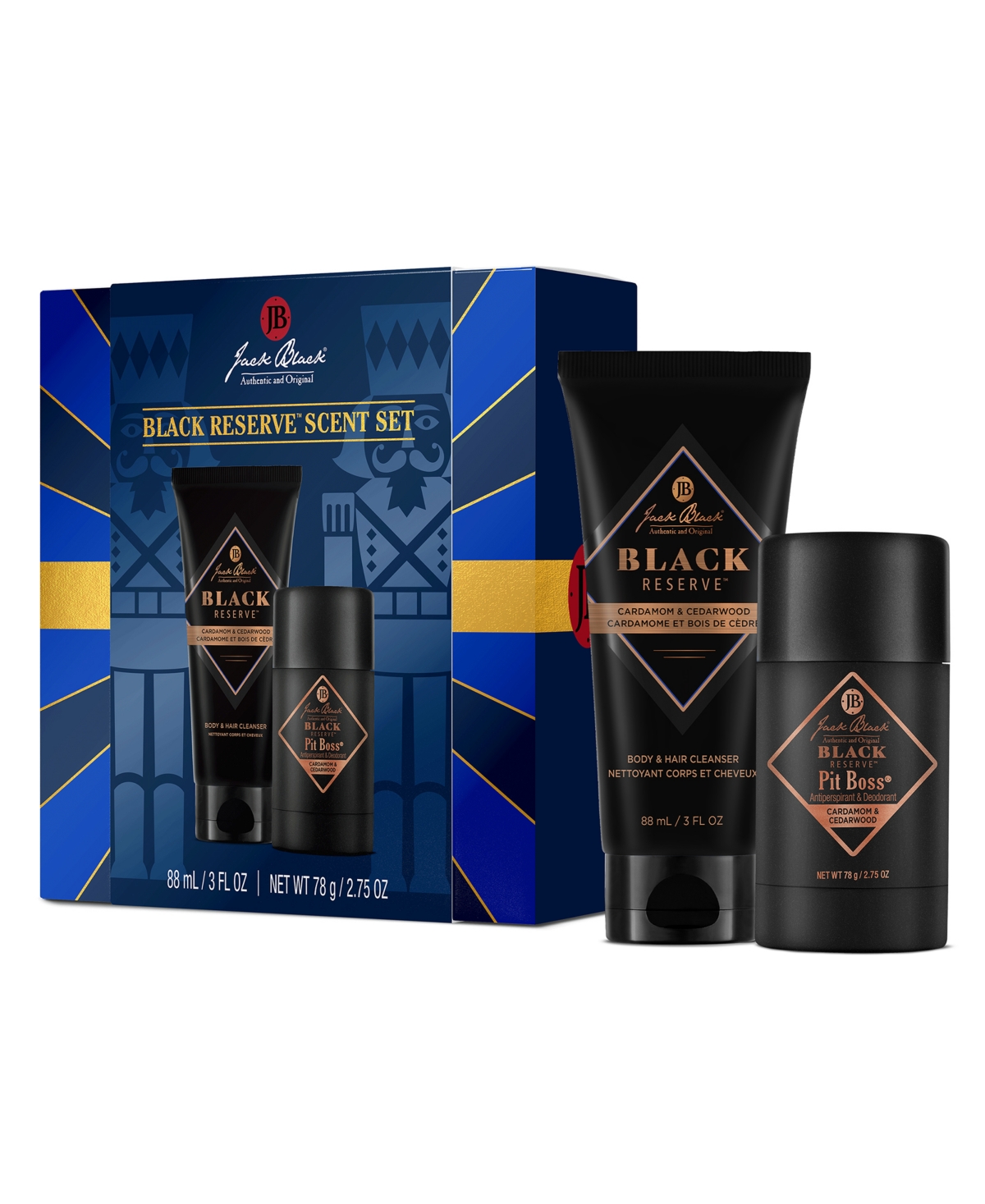 Click here for Jack Black 2-Piece Black Reserve Scent Gift Set prices