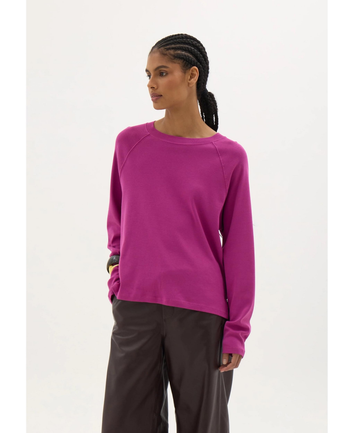 Click here for Hush Womens Matilda Raglan Top - Vivacious prices