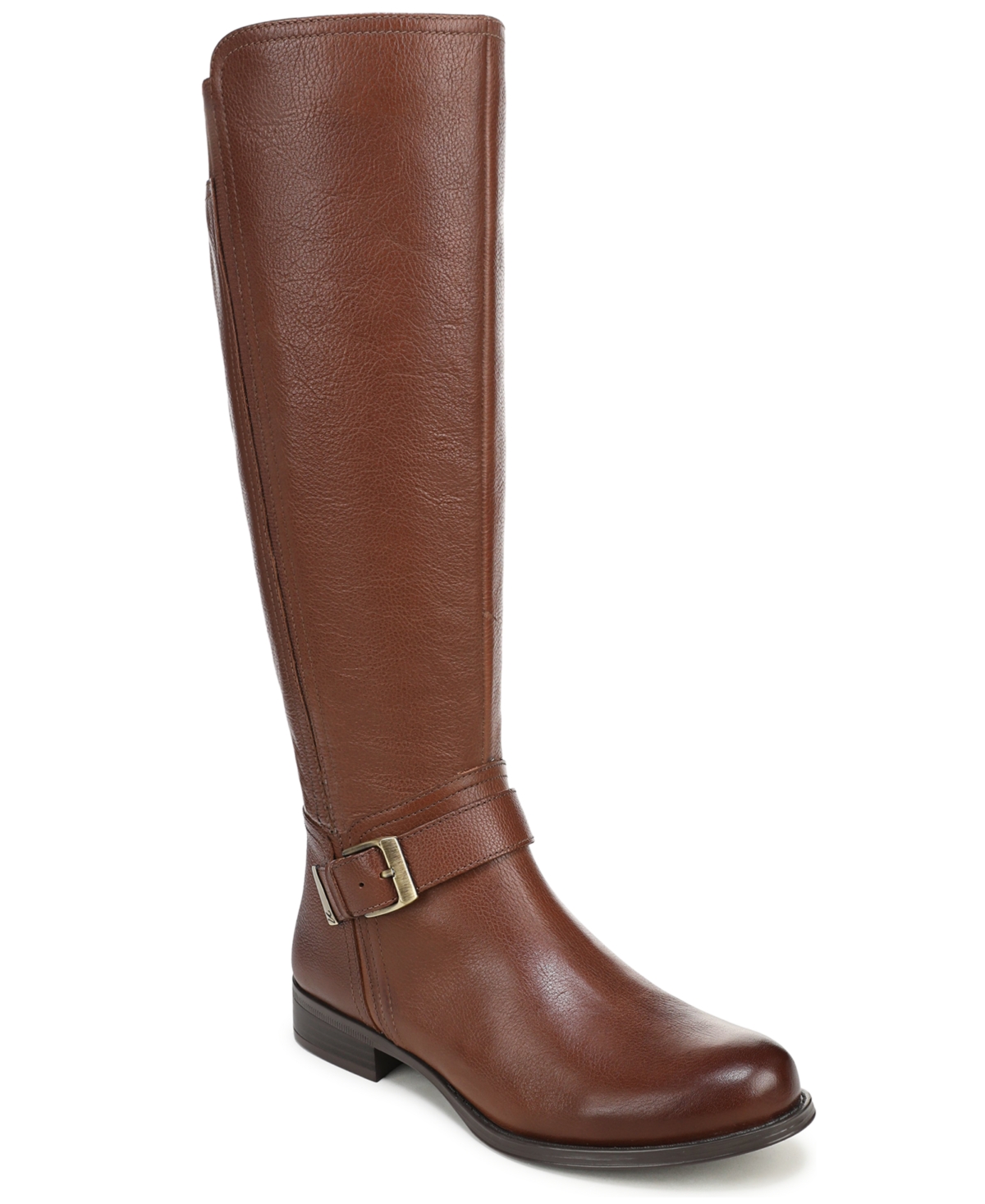 Click here for Naturalizer Womens Juno Zipper Tall Boots - Carame... prices