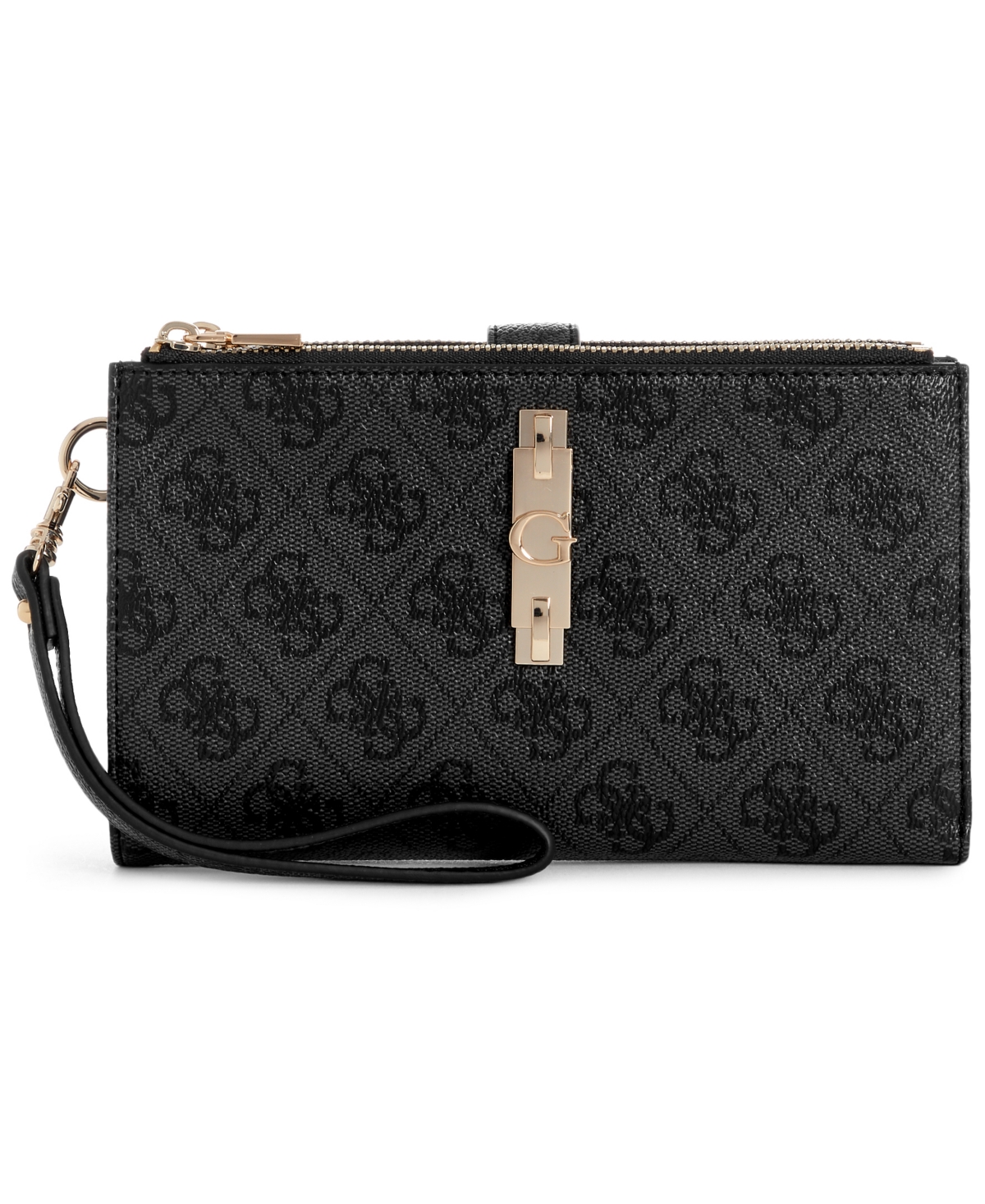 Click here for Guess Yvonne Logo Mini Organizer Wallet - Coal Log... prices