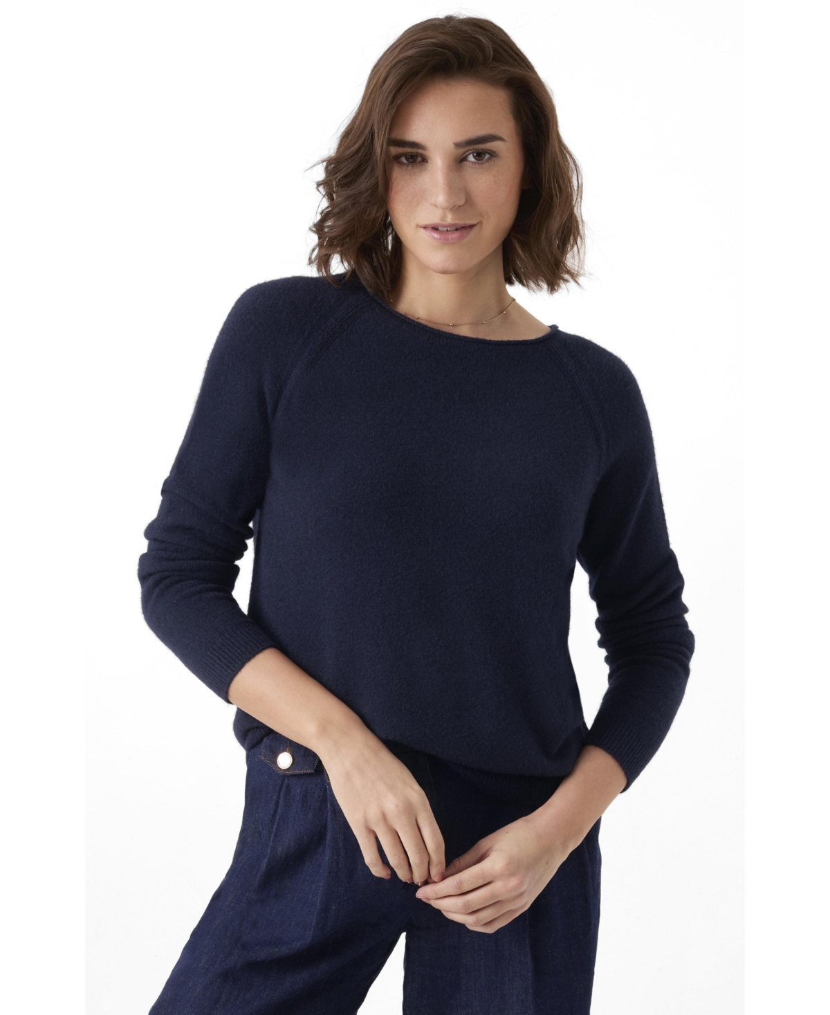 Click here for Celtic and Co. Womens Alpaca Silk Blend Crew Neck... prices