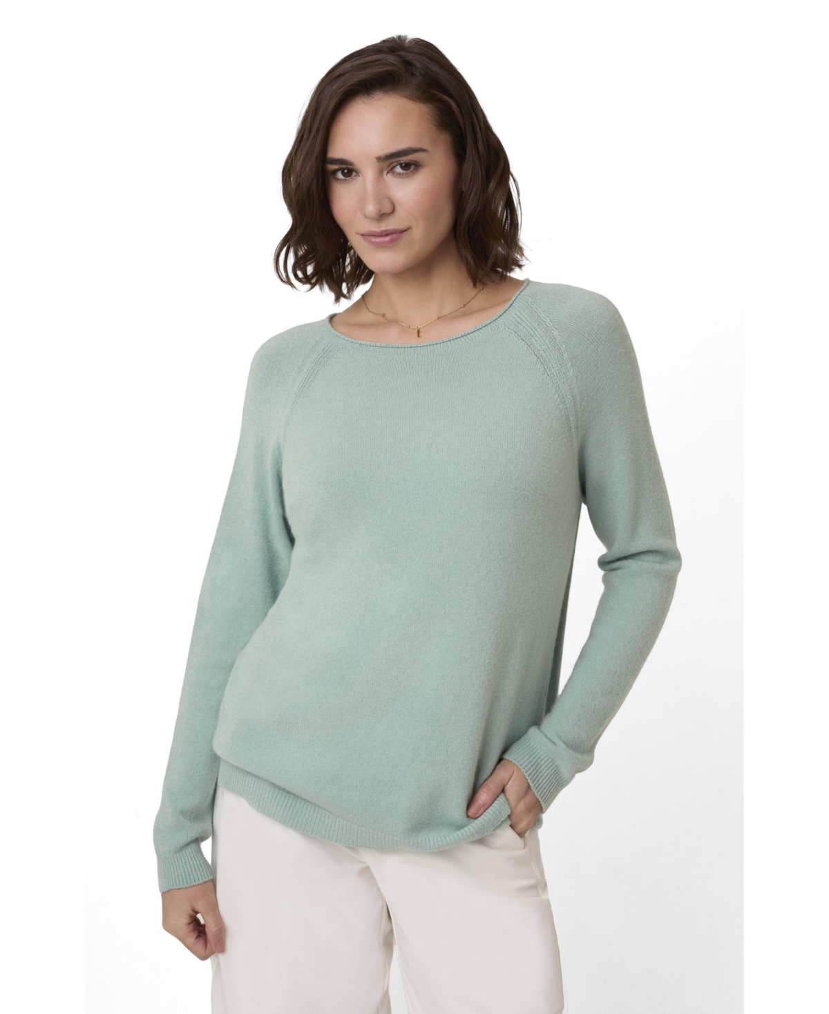 Click here for Celtic and Co. Womens Alpaca Silk Blend Crew Neck... prices
