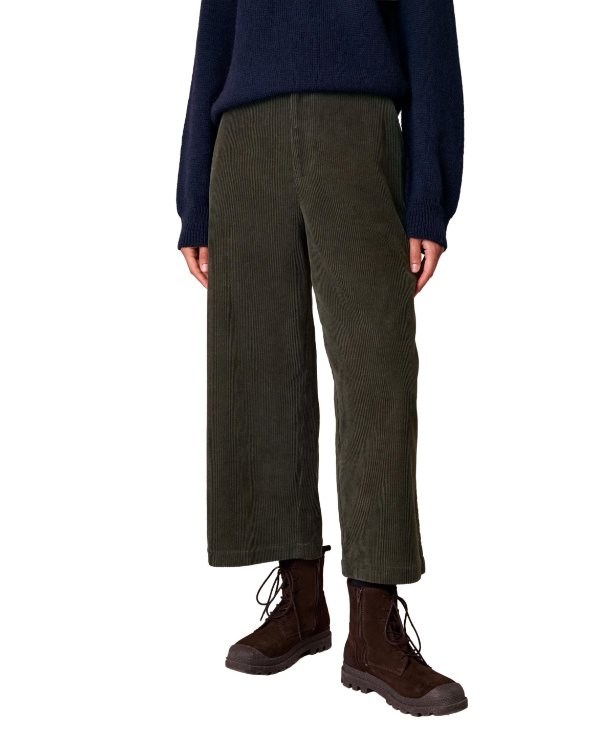 Click here for Celtic & Co. Womens Corduroy Crop Culottes Pants -... prices