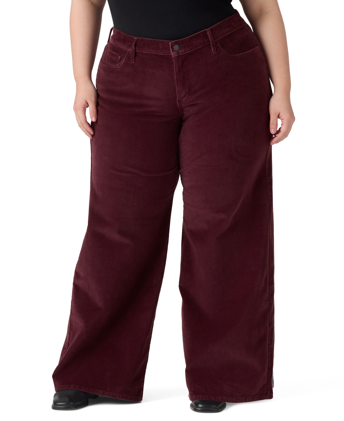 Click here for Levis Womens Plus Size 318 Shaping Corduroy Wide-L... prices