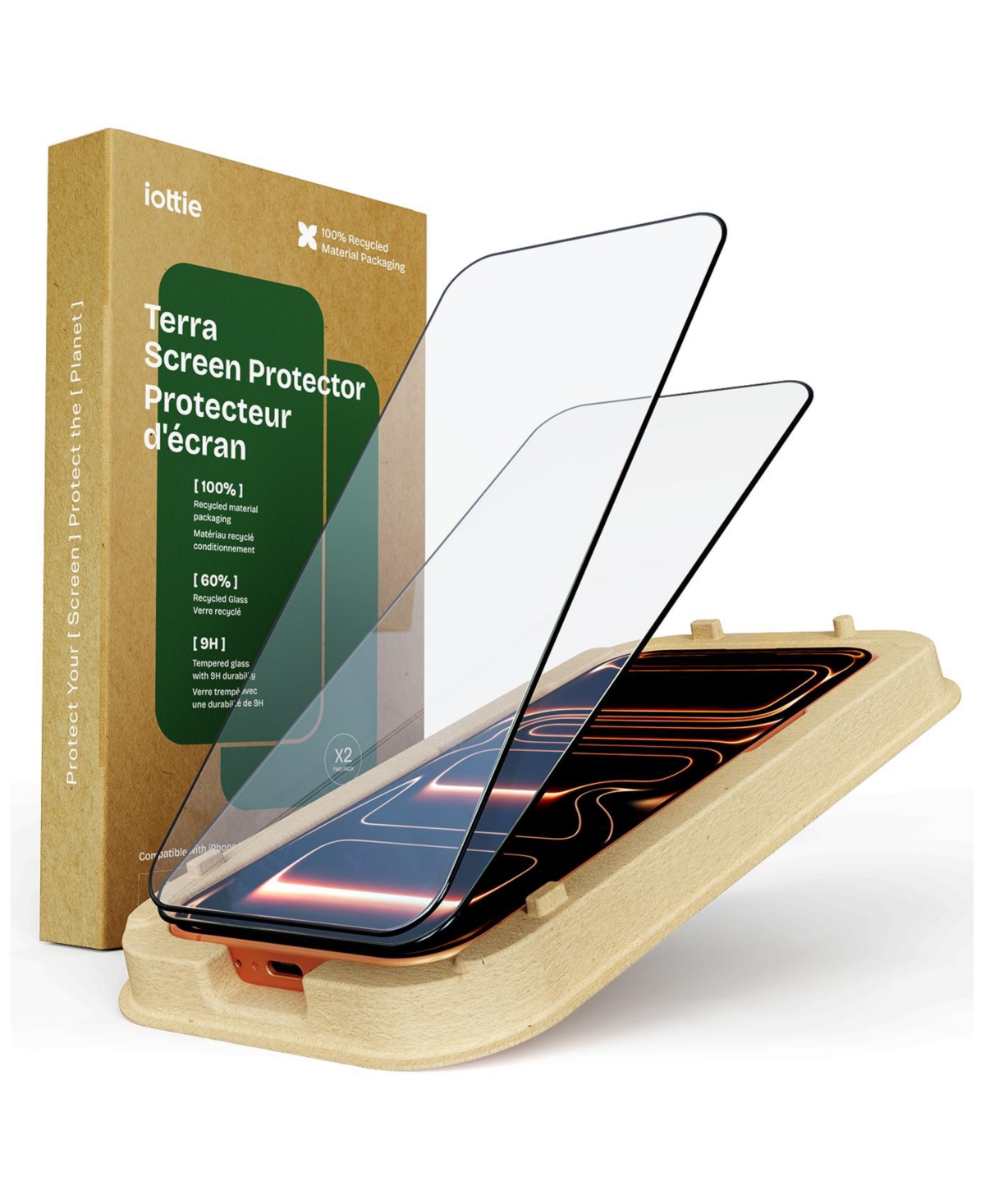 Click here for iOttie Terra Screen Protector for iPhone 17 Pro -... prices