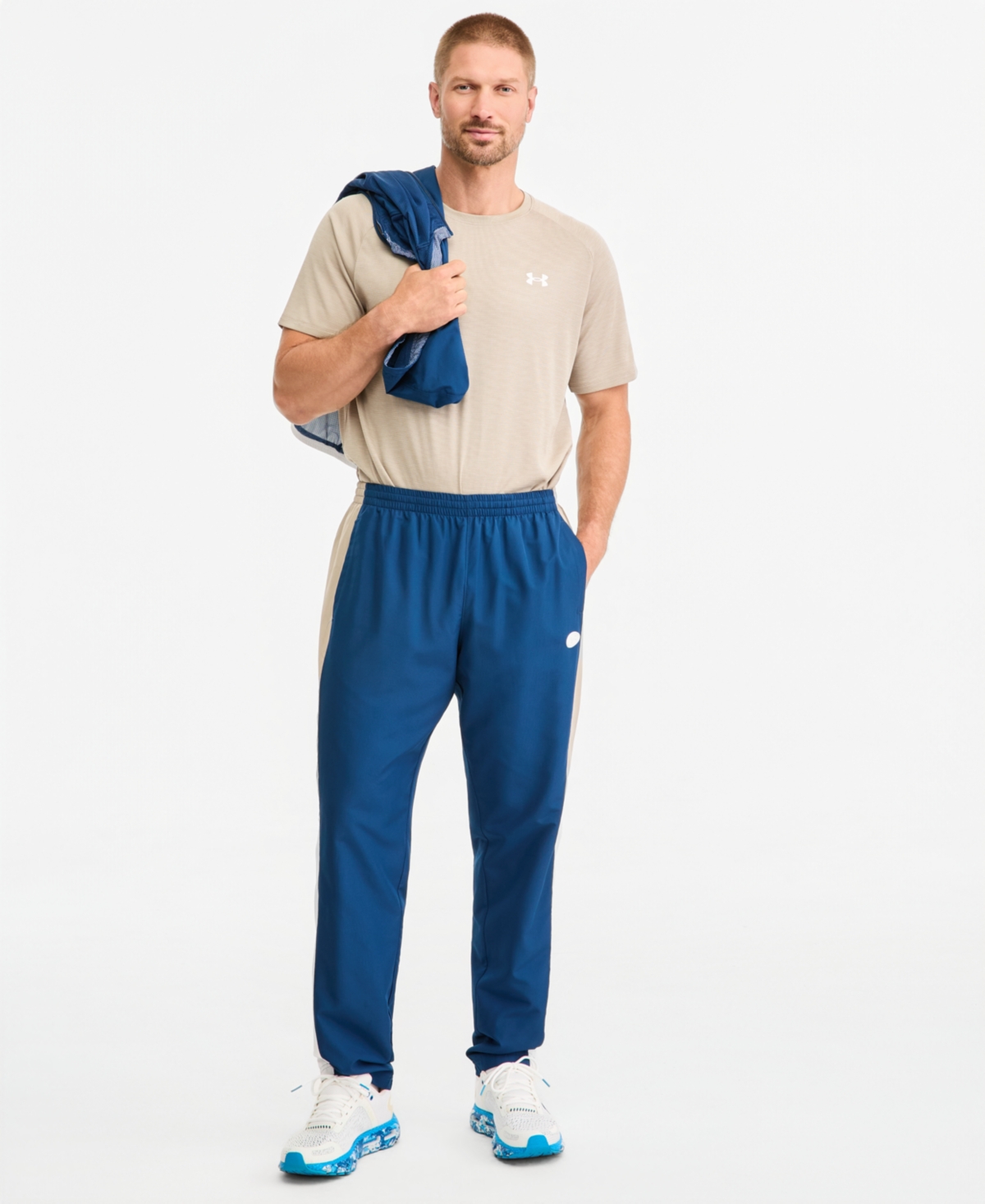 Click here for Under Armour Mens Rival Woven Pants - Blackout Nav... prices