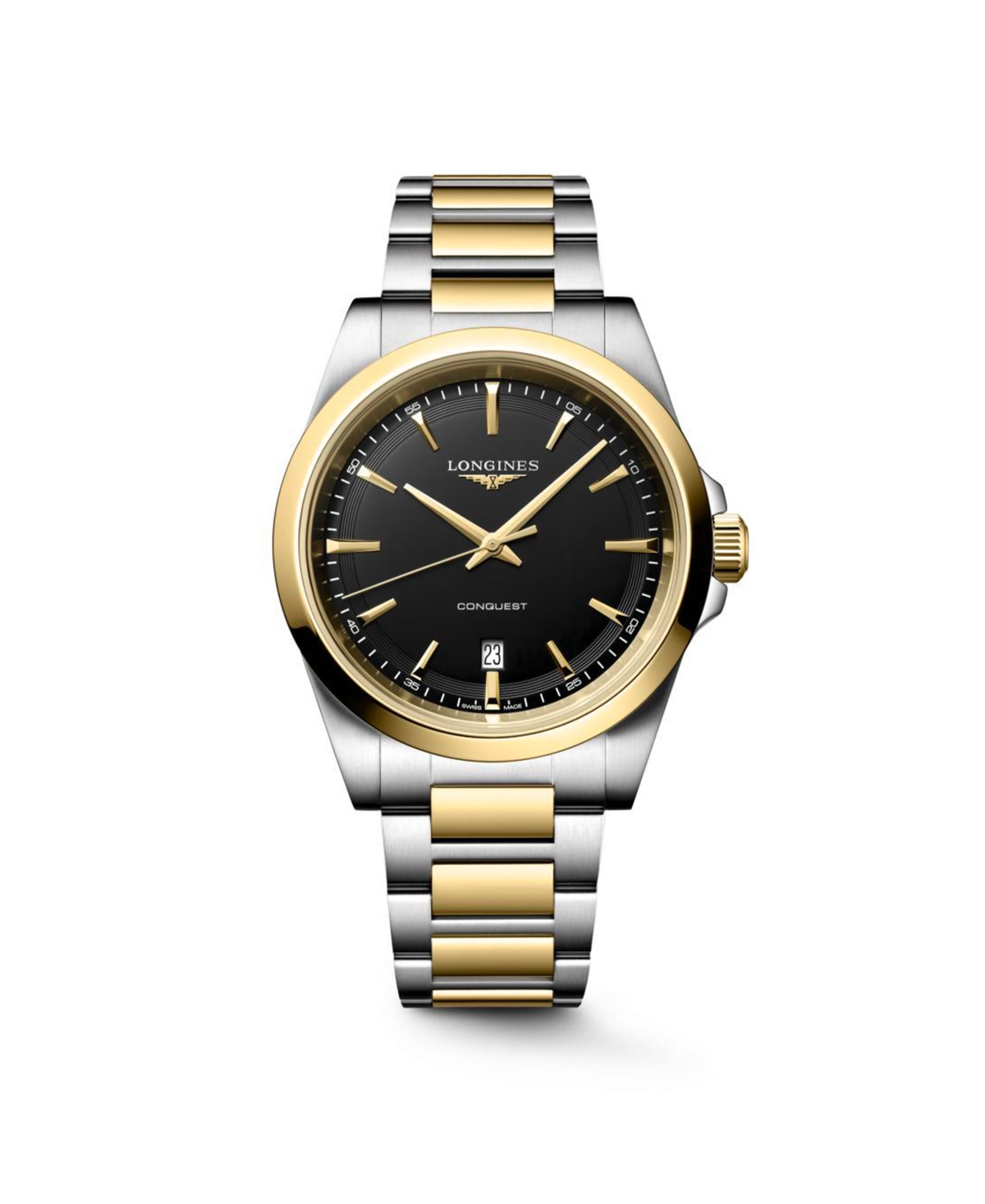 Click here for Longines Mens Two-Tone Pvd Stainless Steel Bracele... prices