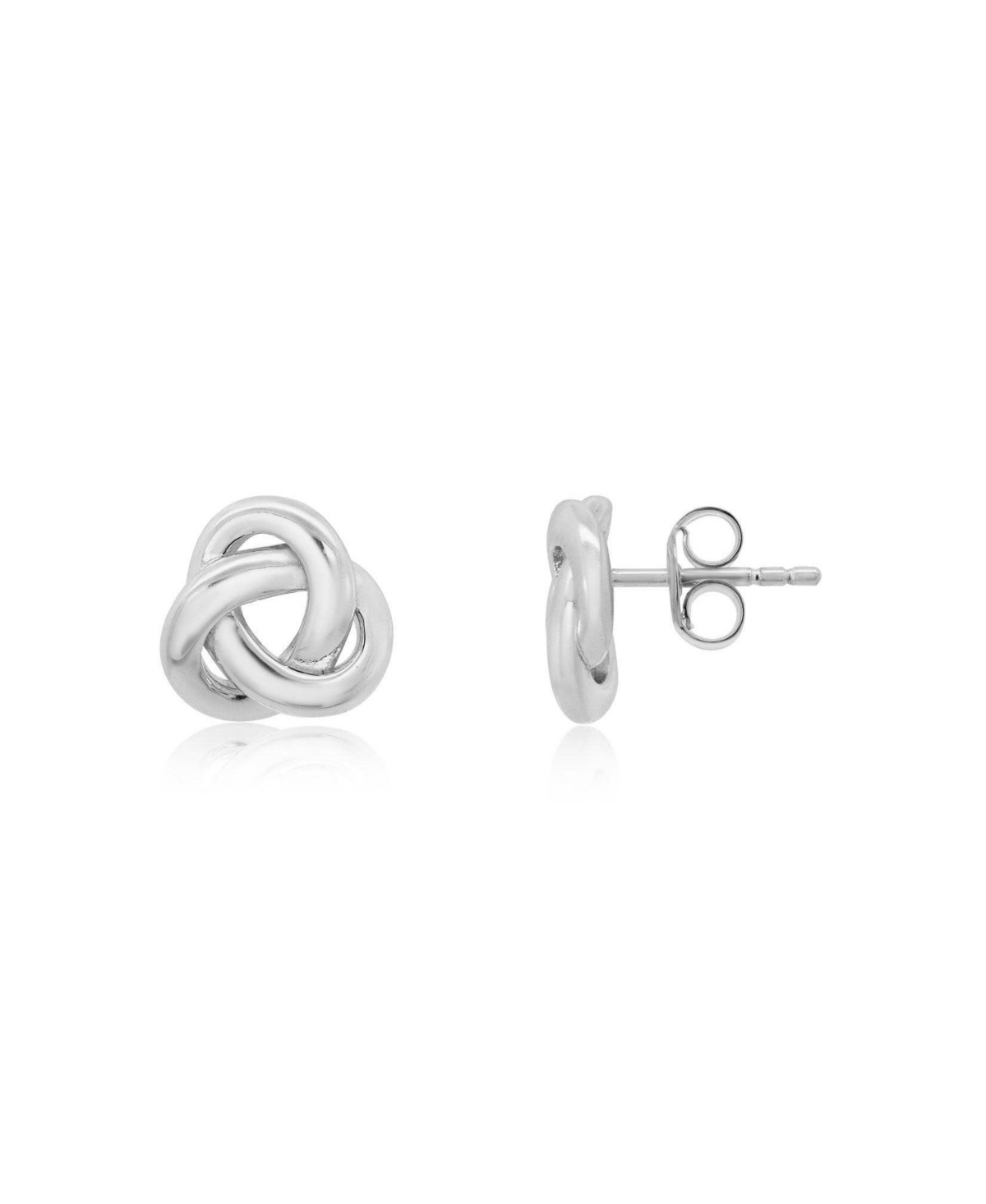 Click here for The Lovery Classic Love Knot Stud Earrings Sterlin... prices
