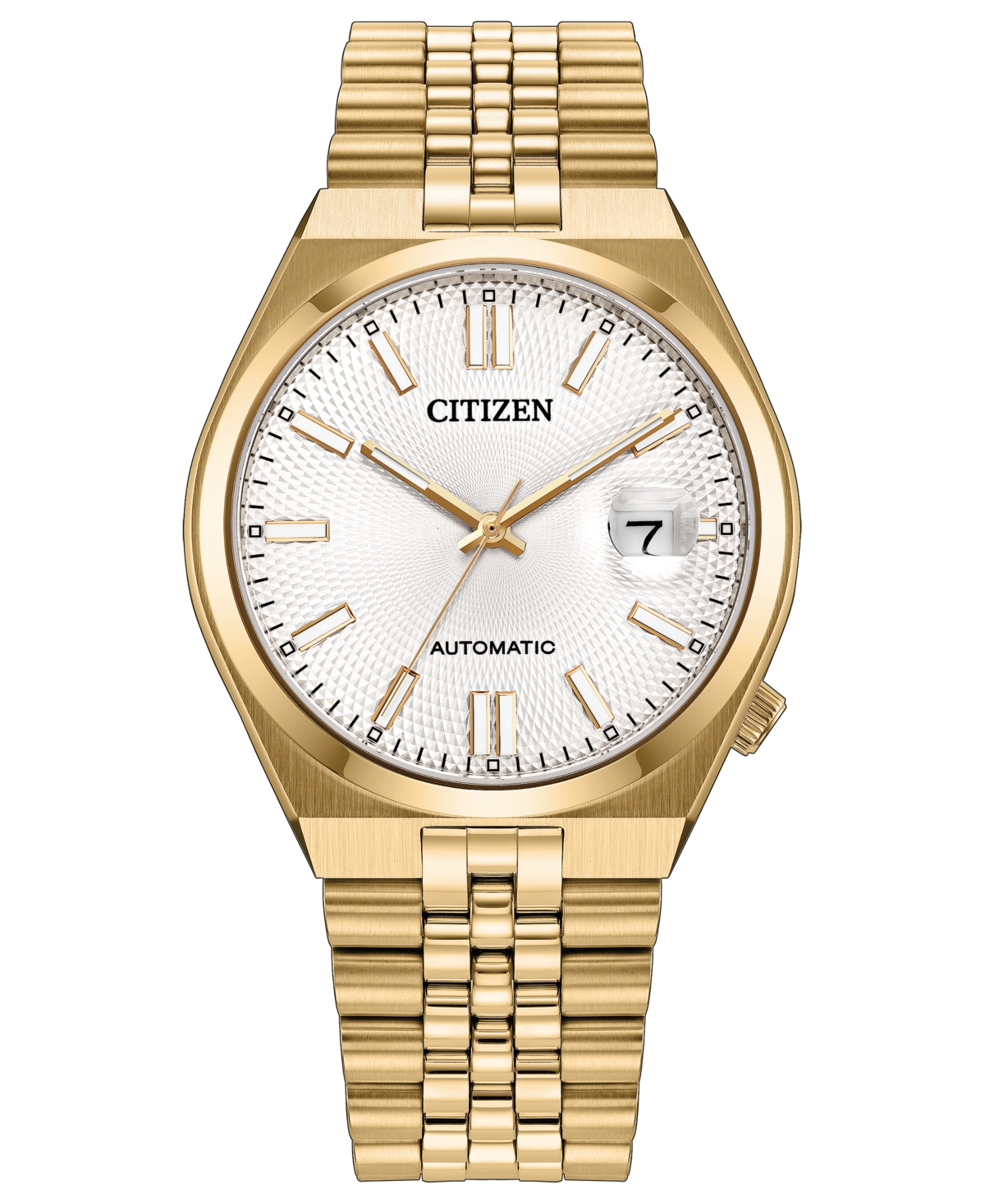 Click here for Citizen Unisex Automatic Tsuyosa Gold-Tone Stainle... prices