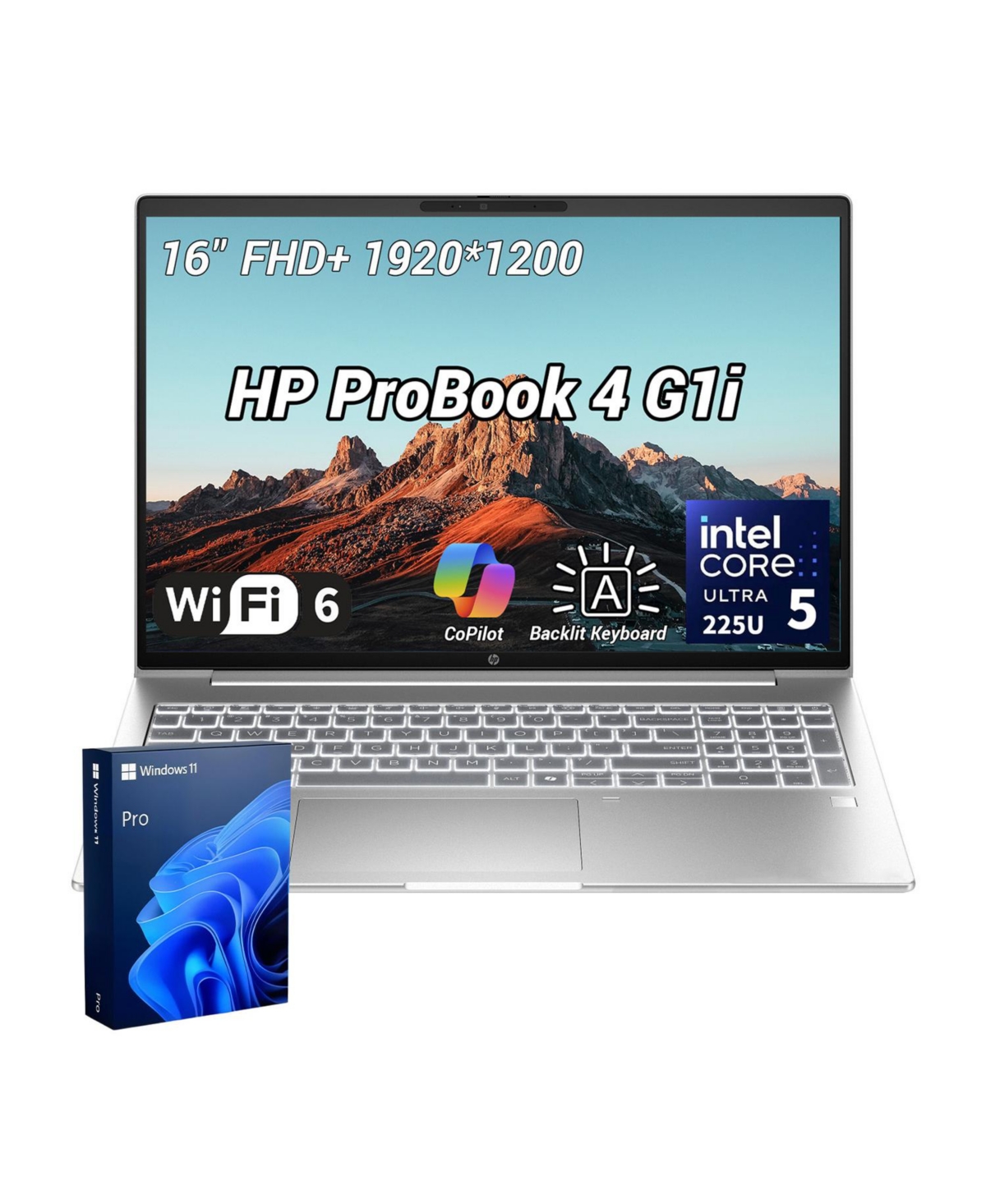 Click here for Hp ProBook 4 16 Fhd Business Laptop  Intel Core Ul... prices
