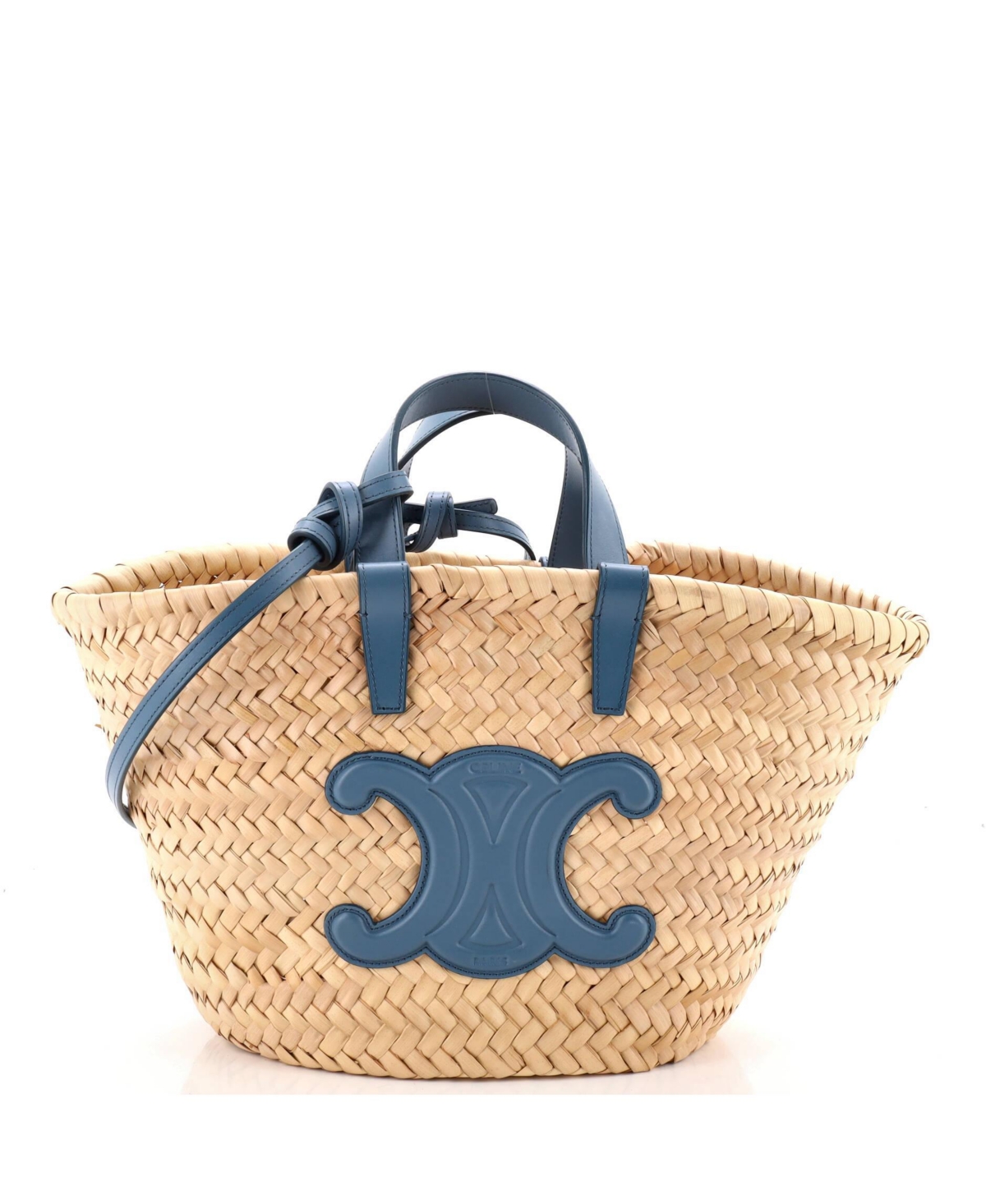 Click here for Pre-Owned Celine Teen Triomphe Basket Shoulder Bag... prices
