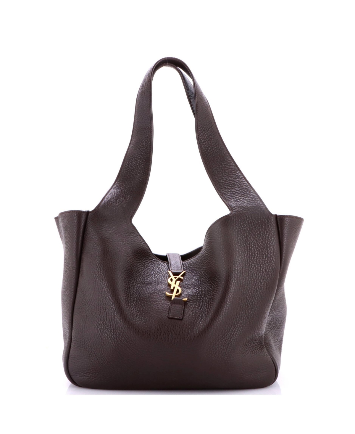 Click here for Pre-Owned Saint Laurent Bea Tote Leather - Brown prices