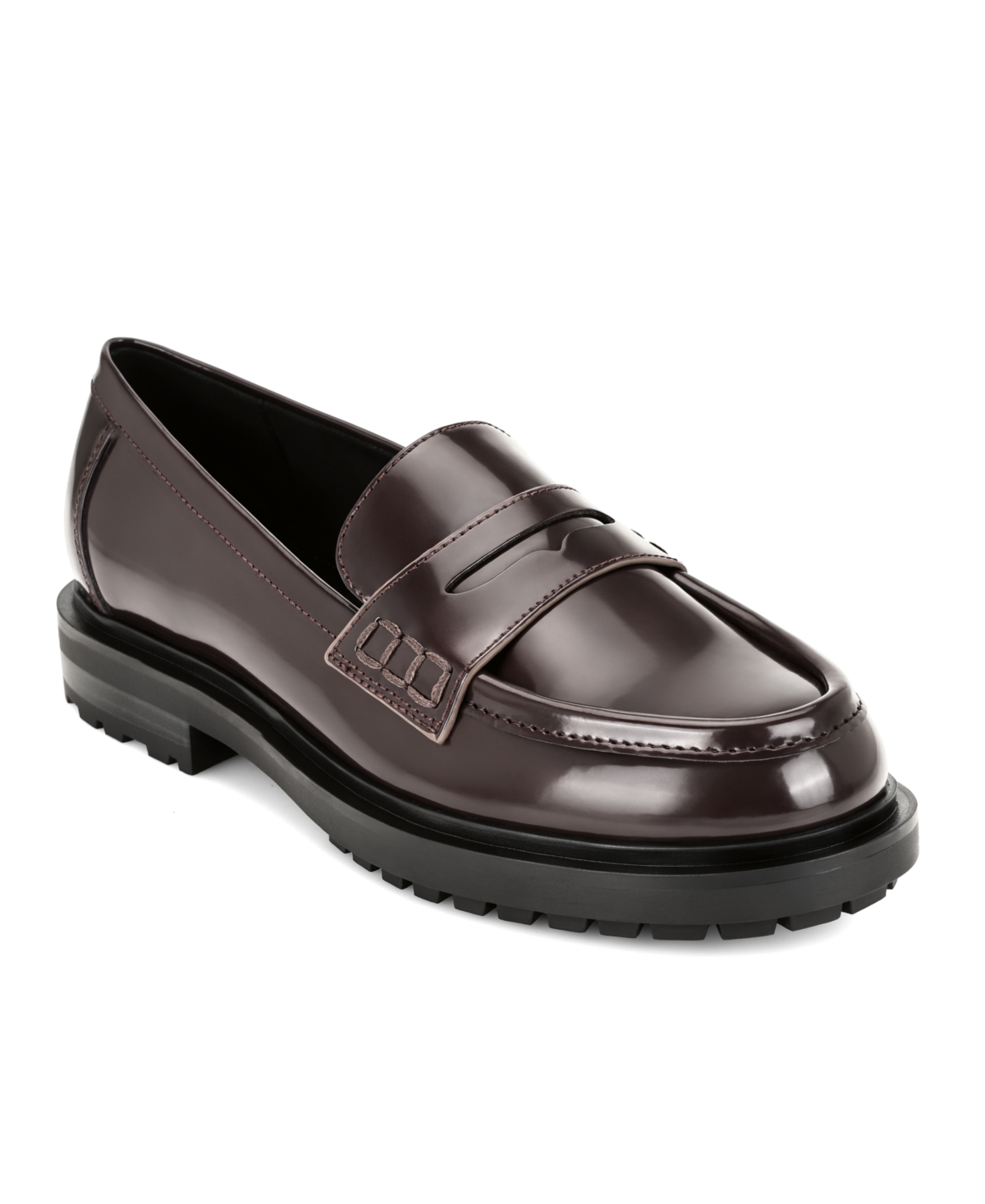 Click here for Nine West Womens Teven Slip-On Lug Sole Penny Loaf... prices