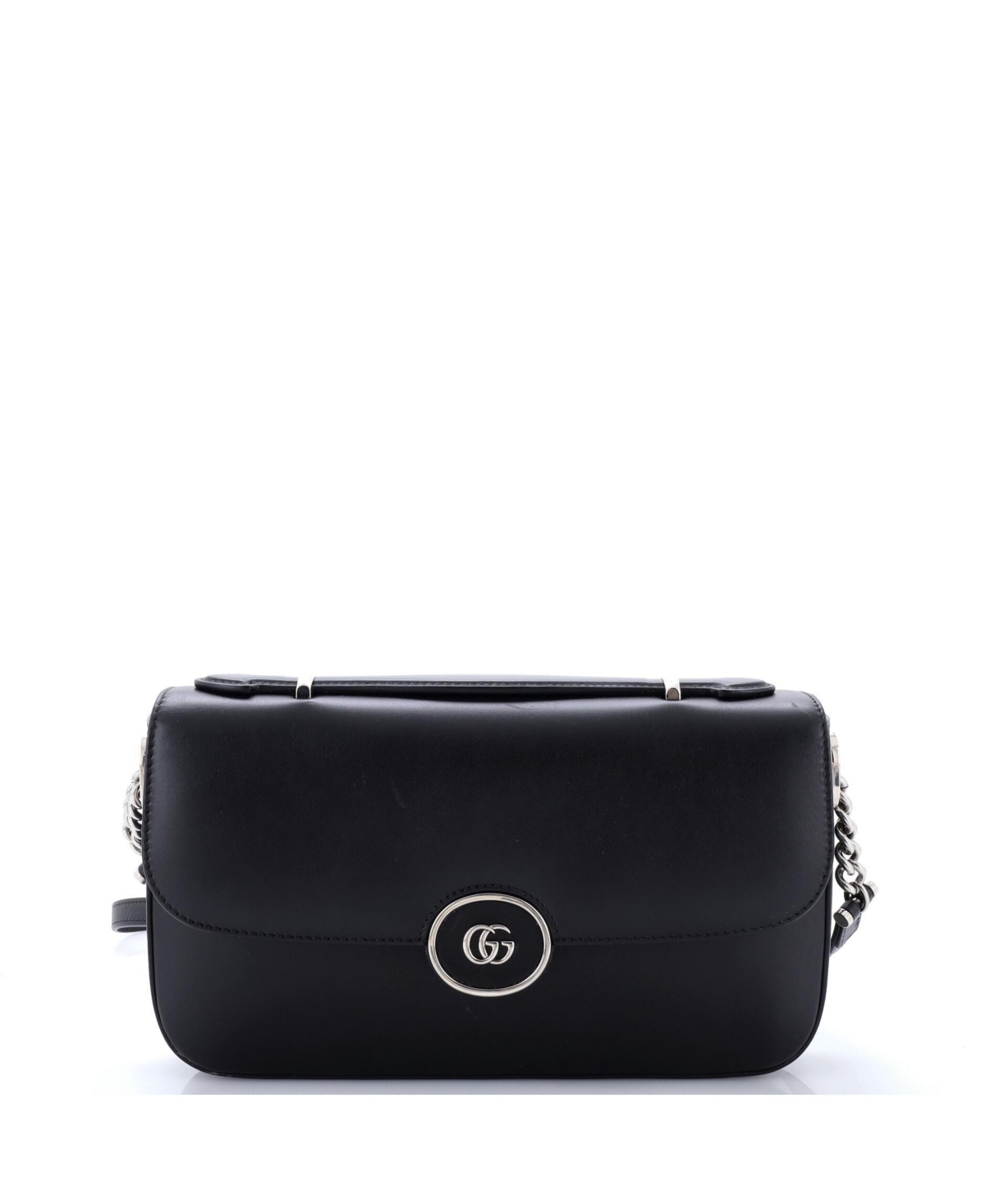 Click here for Pre-Owned Gucci Small Petite Gg Flap Shoulder Bag... prices