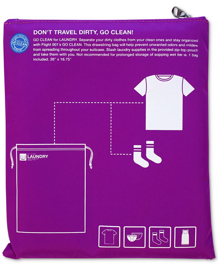 Flight 001 Go Clean Laundry Bag - Macy's