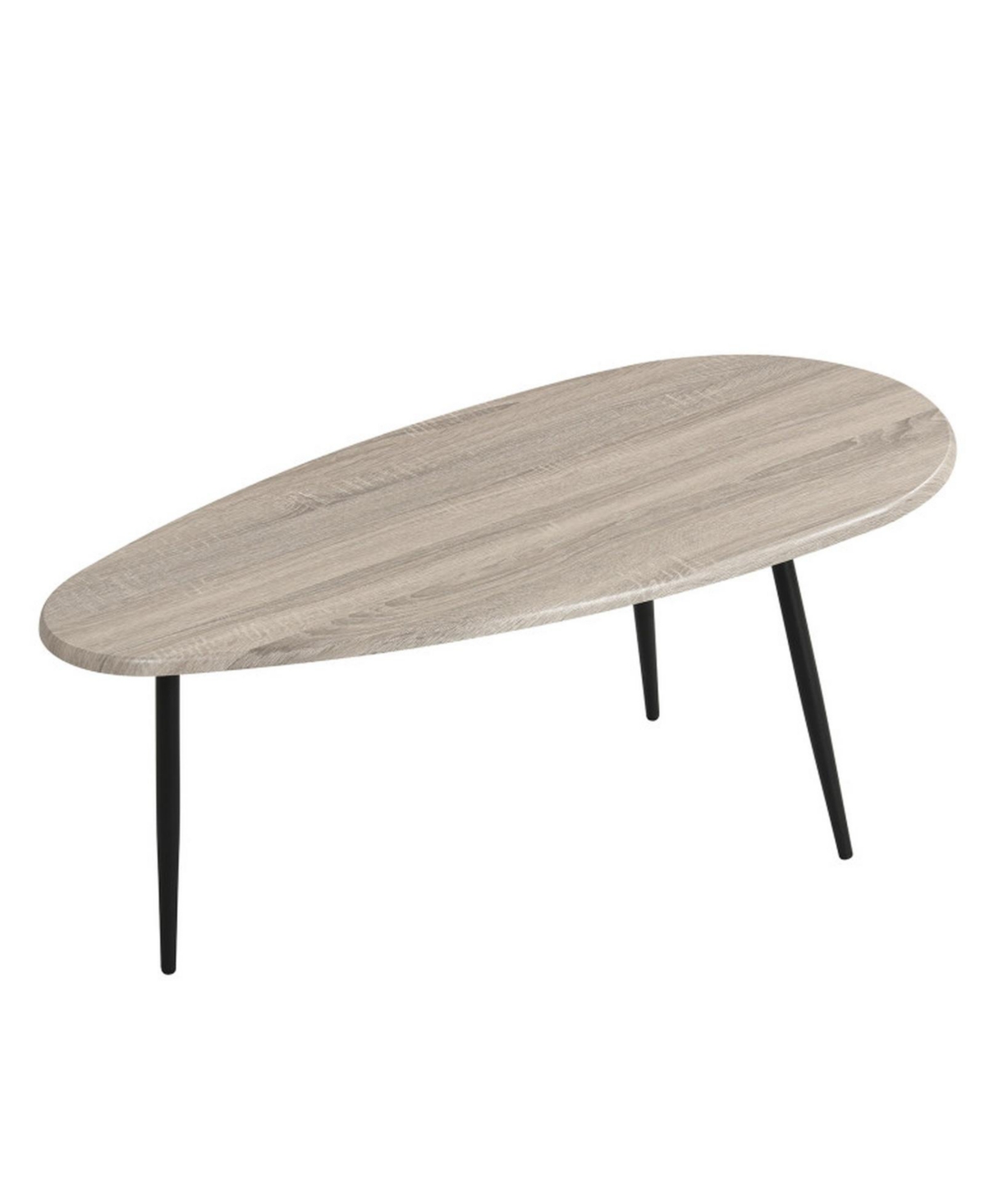 Click here for Sugift Oval Mid Century Center Table with Sturdy M... prices