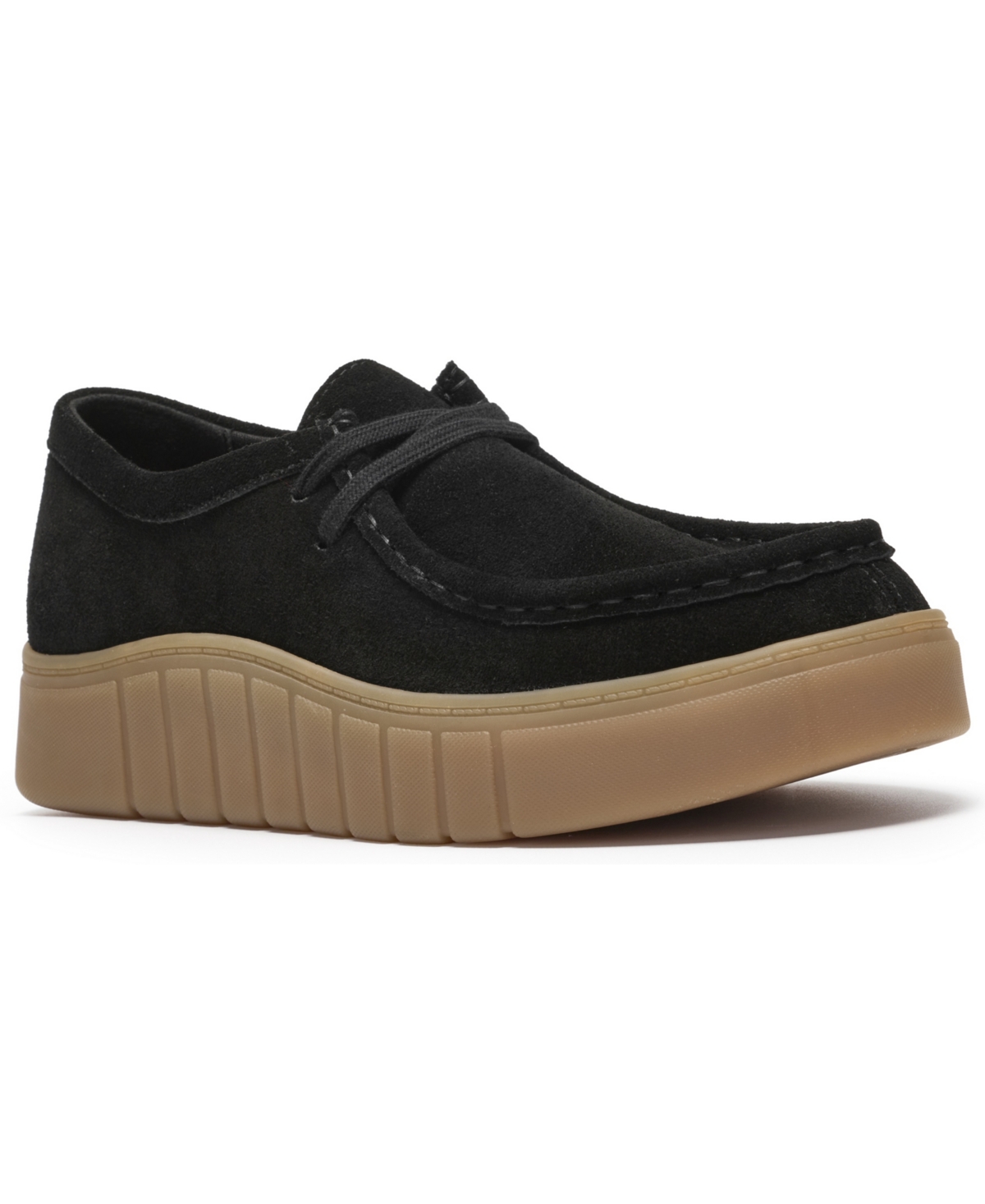 Click here for Clarks Womens Mykah Beat Moccasin Lace-Up Sneakers... prices