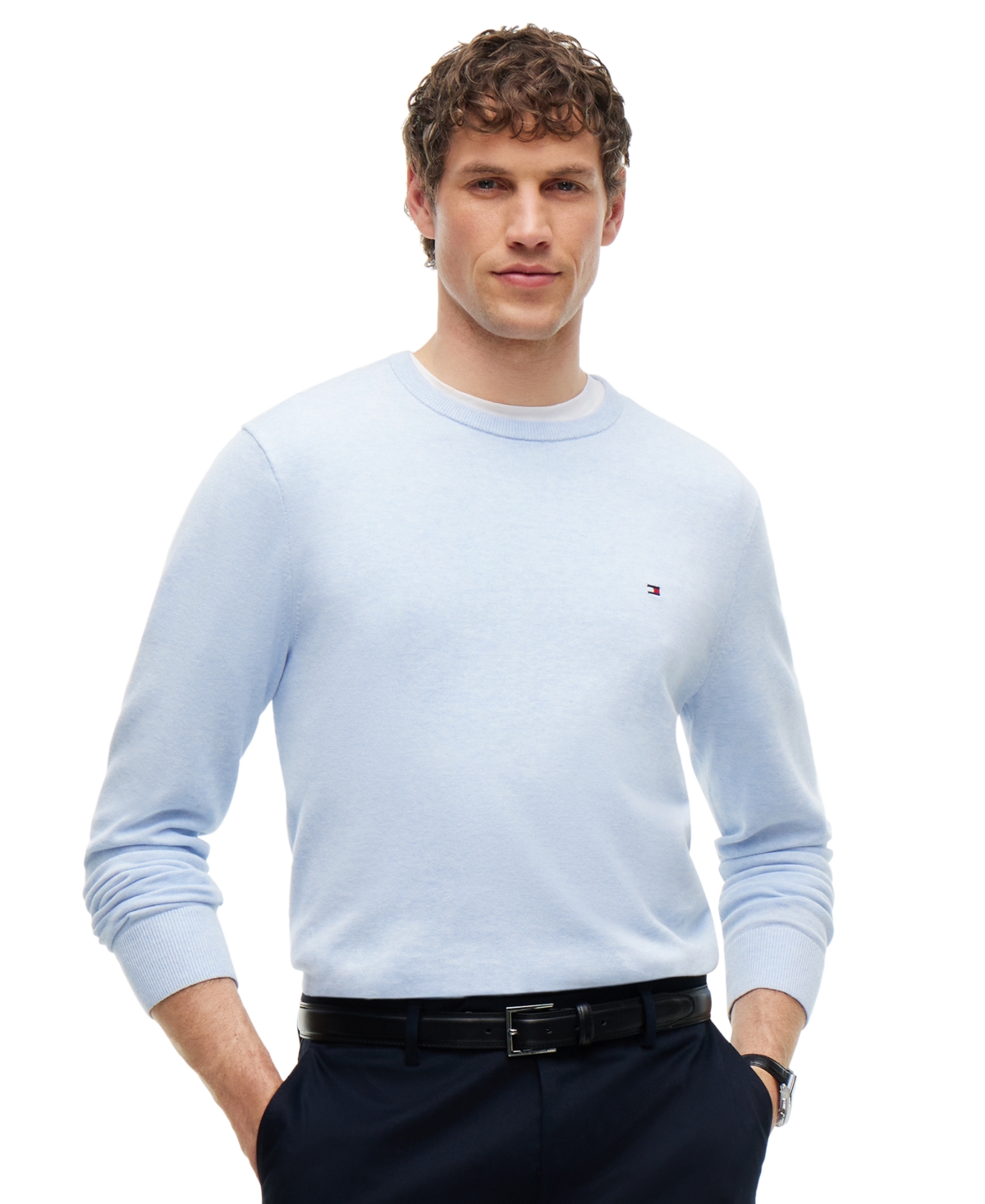 Click here for Tommy Hilfiger Mens Essential Cotton Crewneck Swea... prices