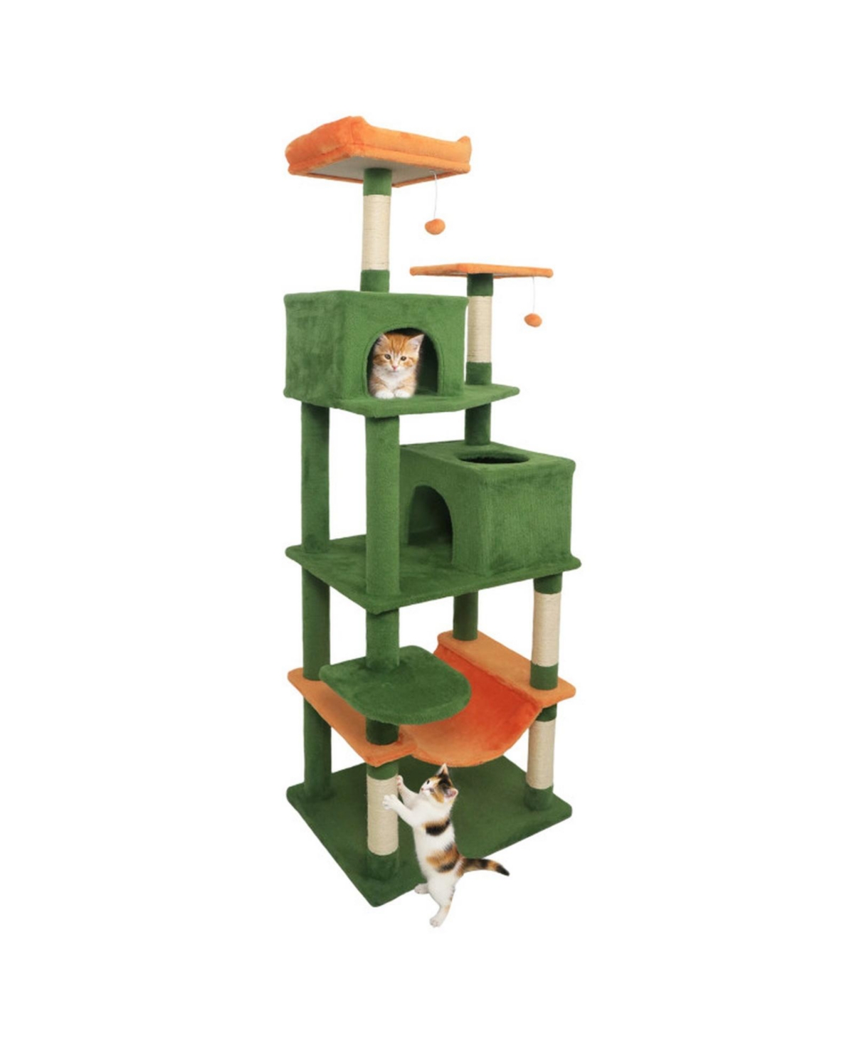 Click here for Sugift Multi-Level Cat Tree Modern Cat Tower with... prices
