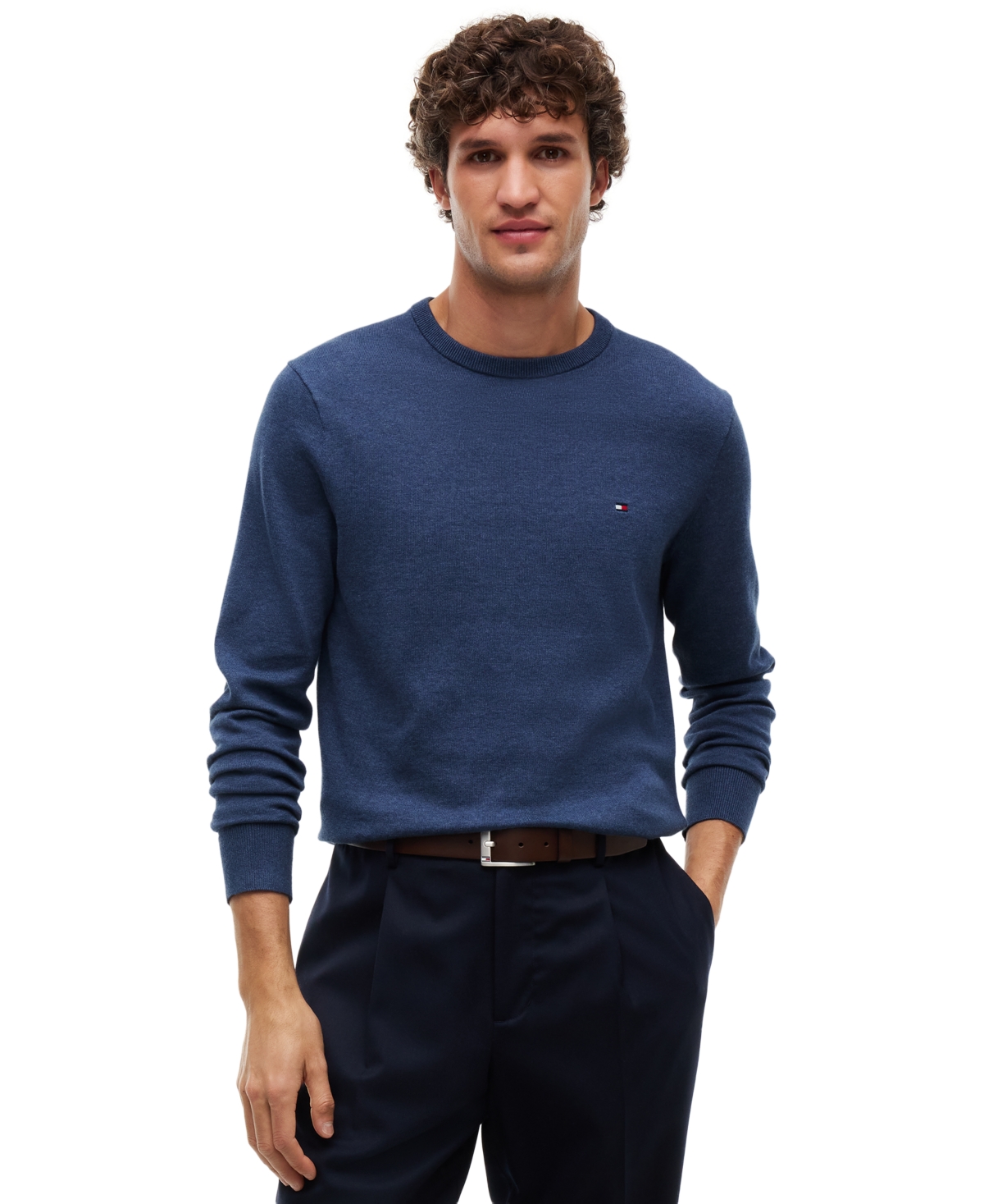 Click here for Tommy Hilfiger Mens Essential Cotton Crewneck Swea... prices