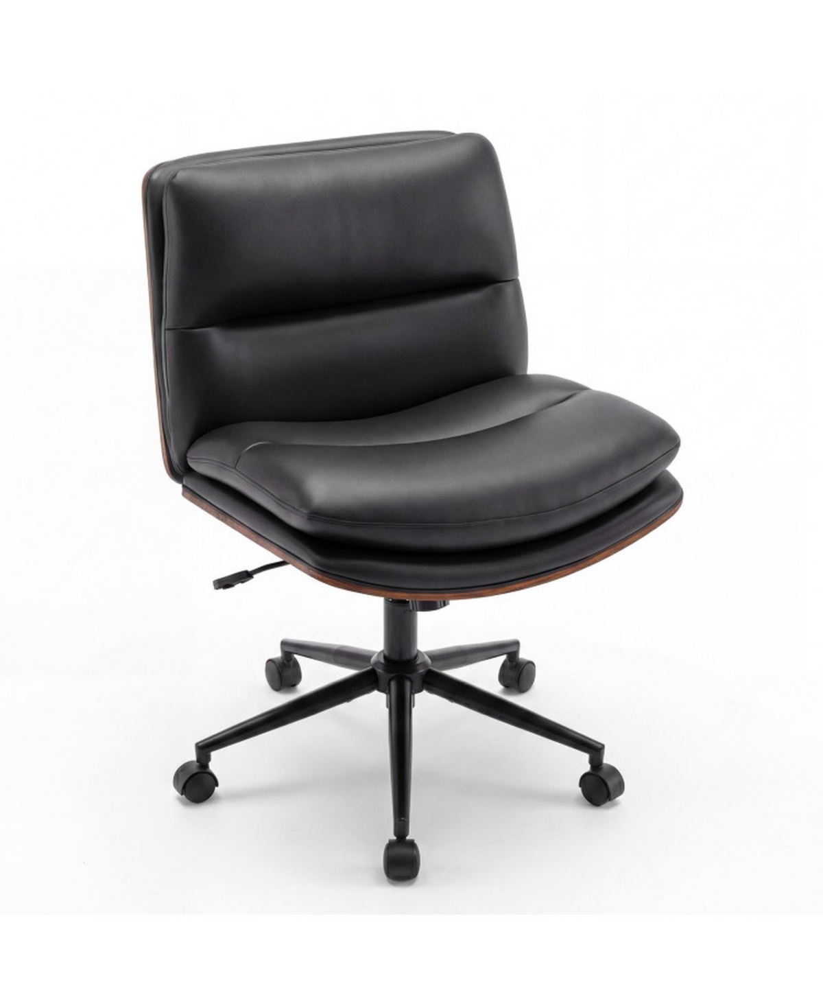 Click here for Sugift Armless Office Chair with Curved Backrest a... prices