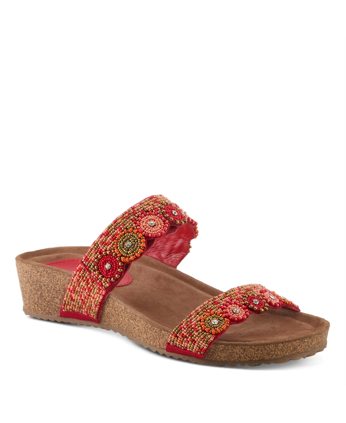 Click here for Azura Womens Slide Wedge with Natural Cork Sole -... prices