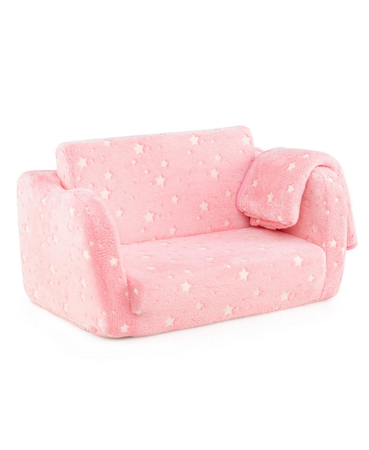 Click here for Sugift 2-in-1 Folding Kids Couch with Glow-in-the-... prices