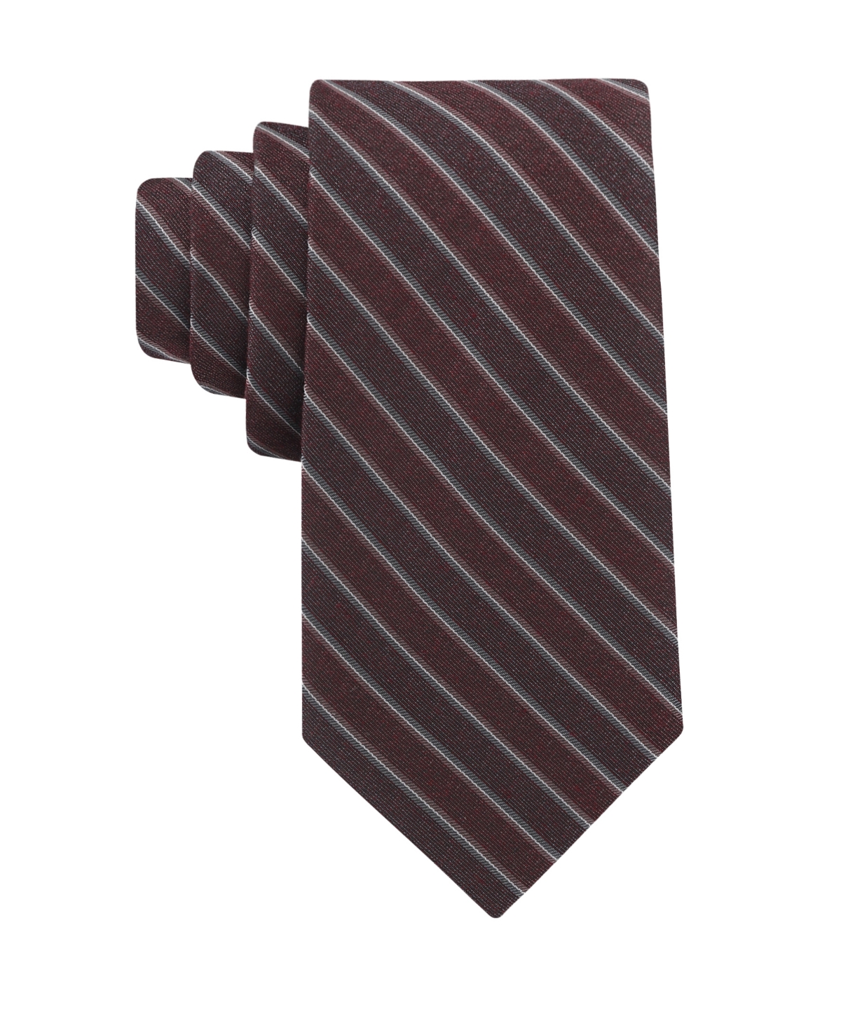 Click here for Calvin Klein Mens Edgemere Stripe Classic Tie - Bu... prices