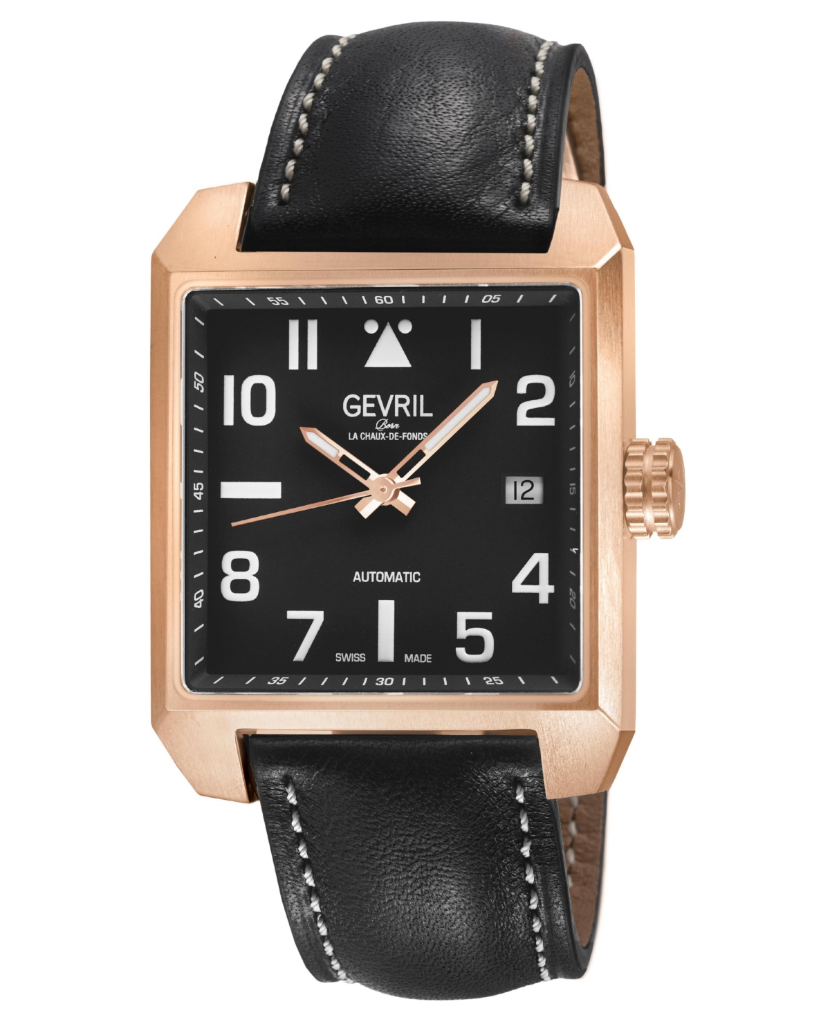 Click here for Gevril Mens Swiss Made Herald Square Swiss Automat... prices
