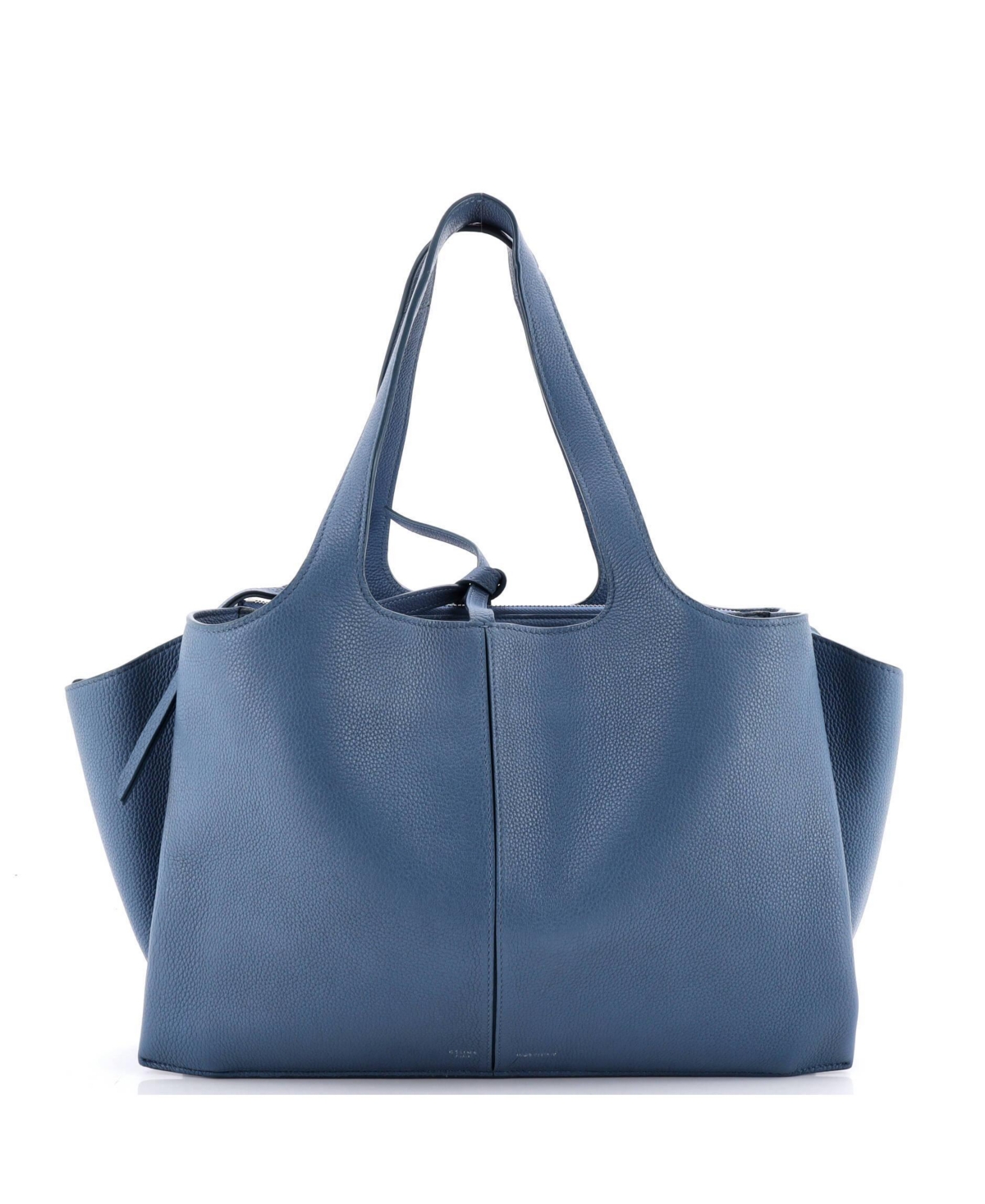 Click here for Pre-Owned Celine Small Tri-Fold Shoulder Bag Grain... prices