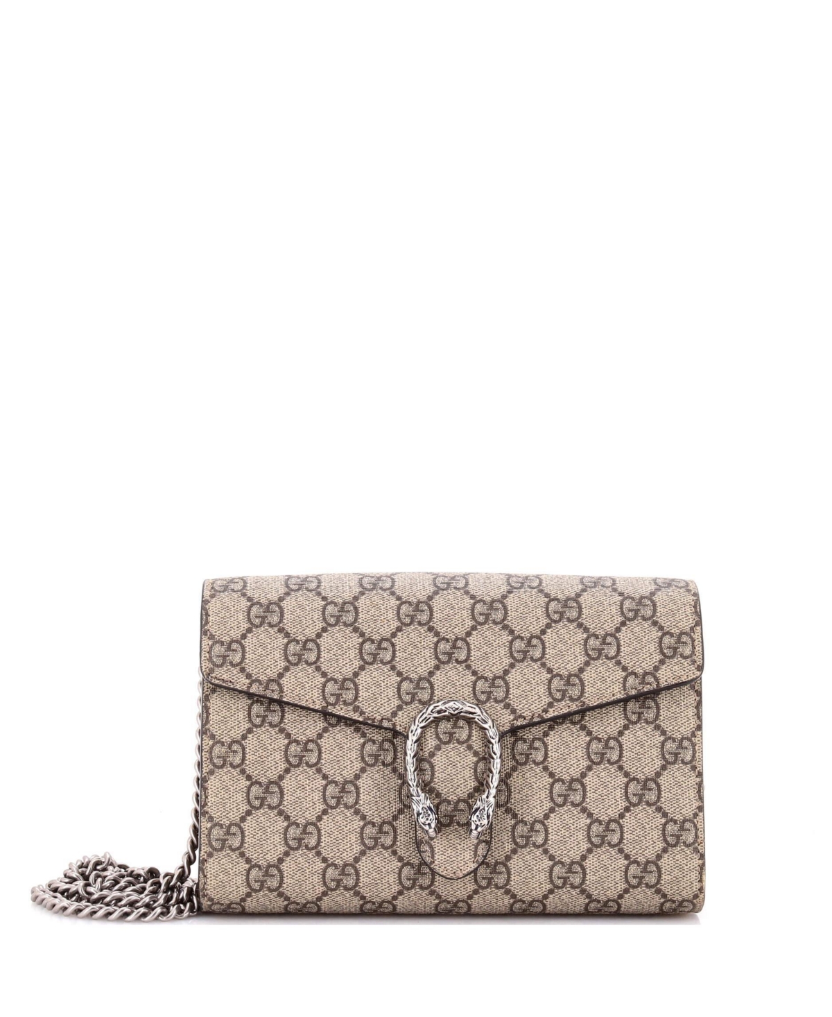 Click here for Pre-Owned Gucci Small Dionysus Chain Wallet Gg Coa... prices