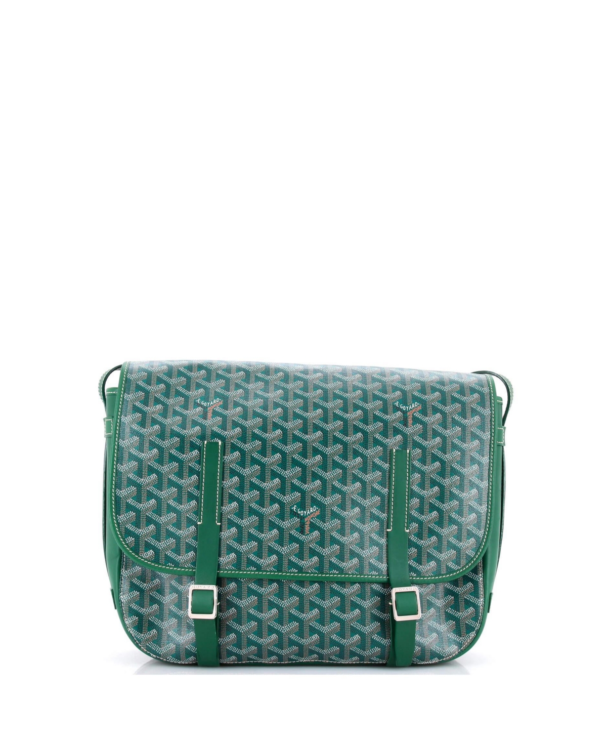 Click here for Pre-Owned Goyard Gm Belvedere Messenger Bag Coated... prices