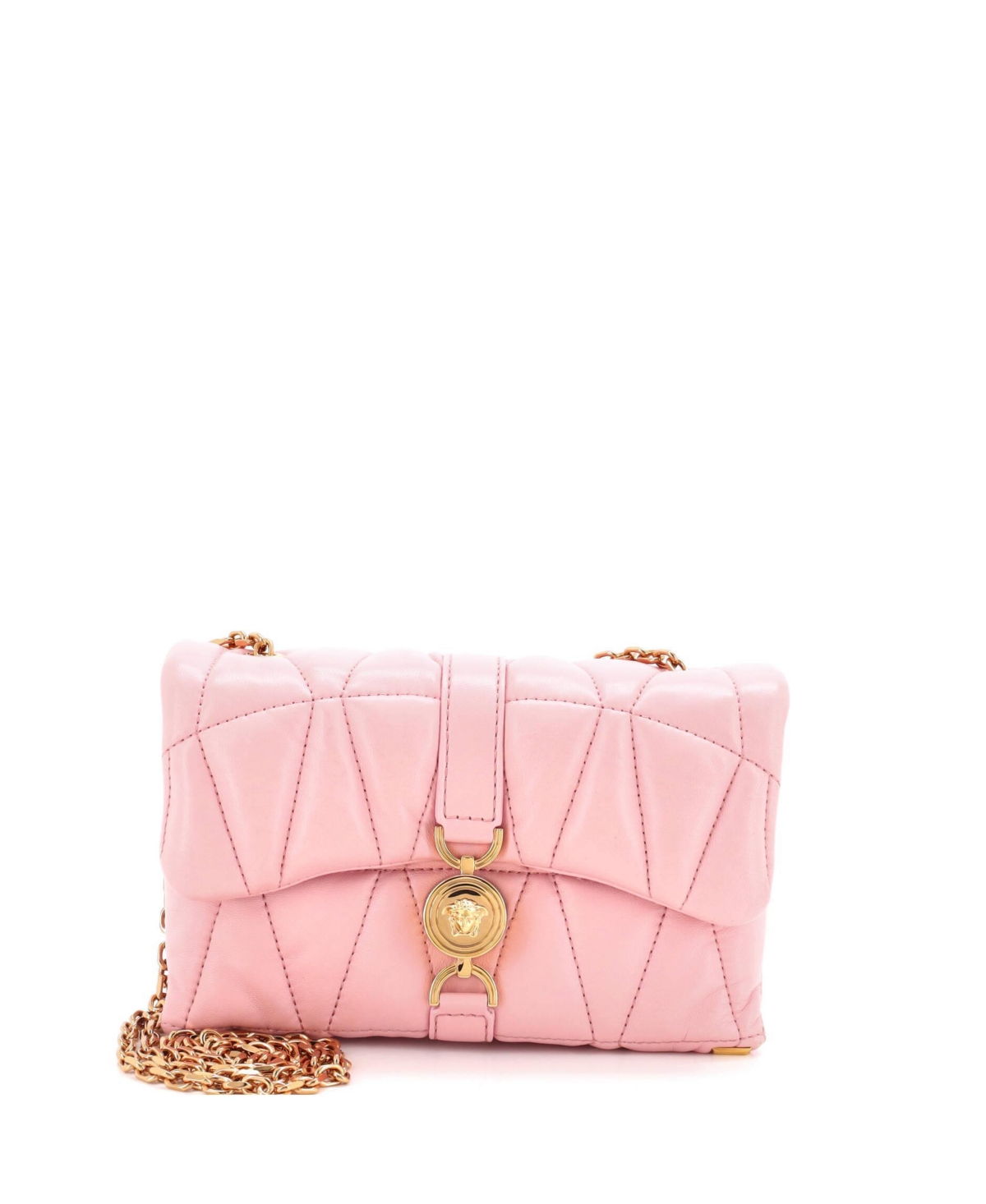 Click here for Pre-Owned Versace Mini Kleio Shoulder Bag Quilted... prices
