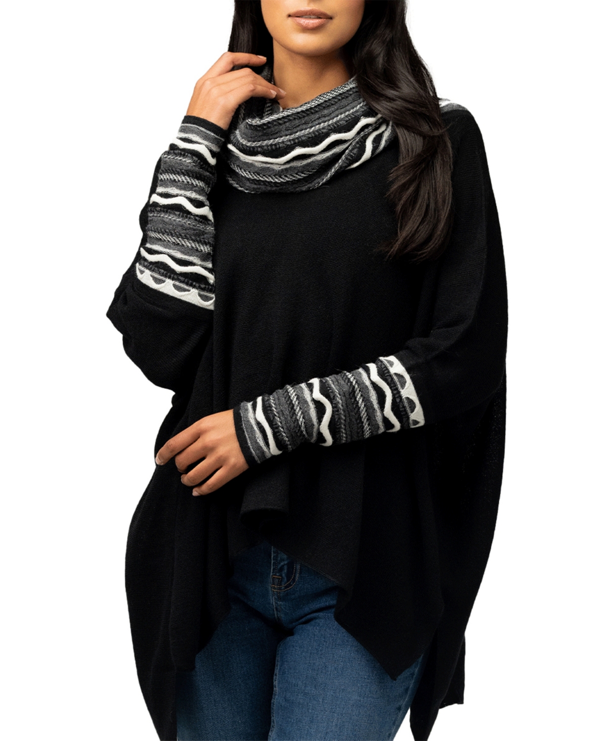 Click here for Simply Natural Womens Rossana Alpaca Cowl Neck Pon... prices
