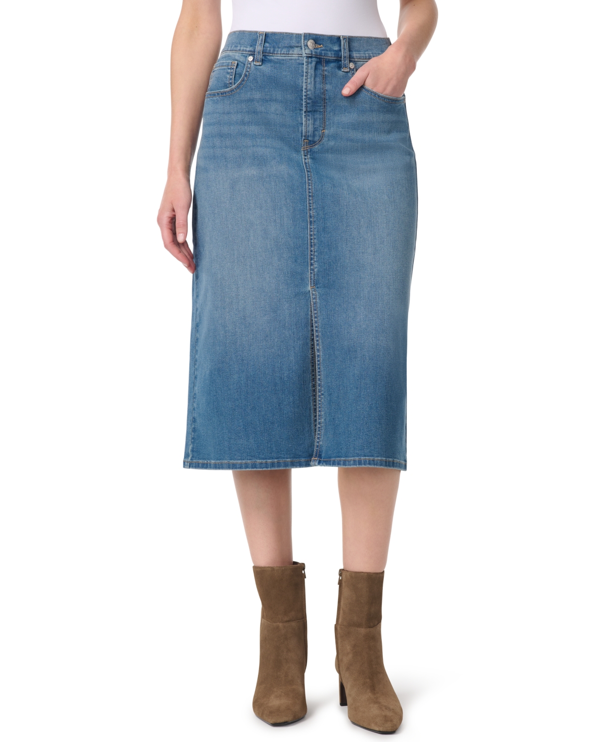 Click here for Gloria Vanderbilt Womens High-Waisted Midi Denim S... prices
