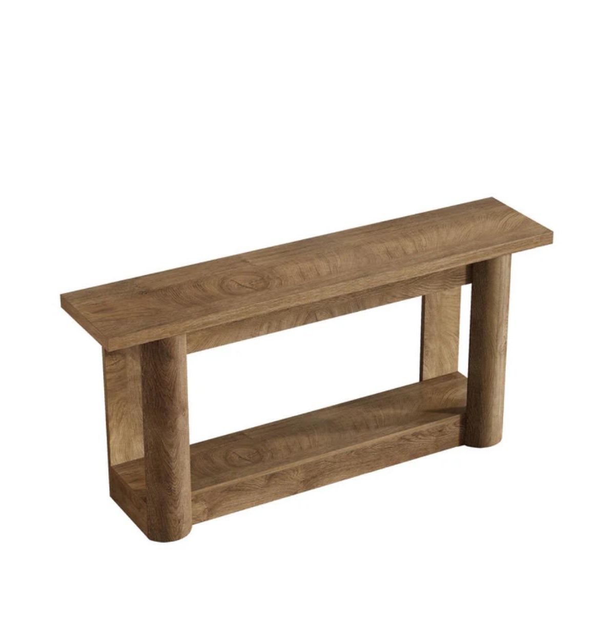 Click here for Slickblue 2-Tier Farmhouse Console Table for Entry... prices
