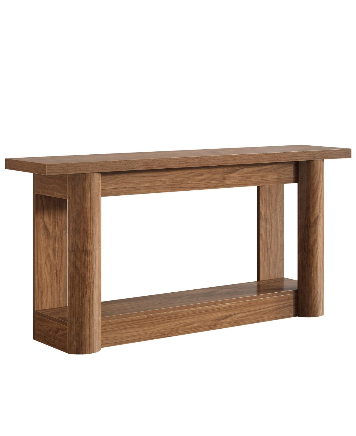 Click here for Slickblue 2-Tier Farmhouse Console Table for Entry... prices