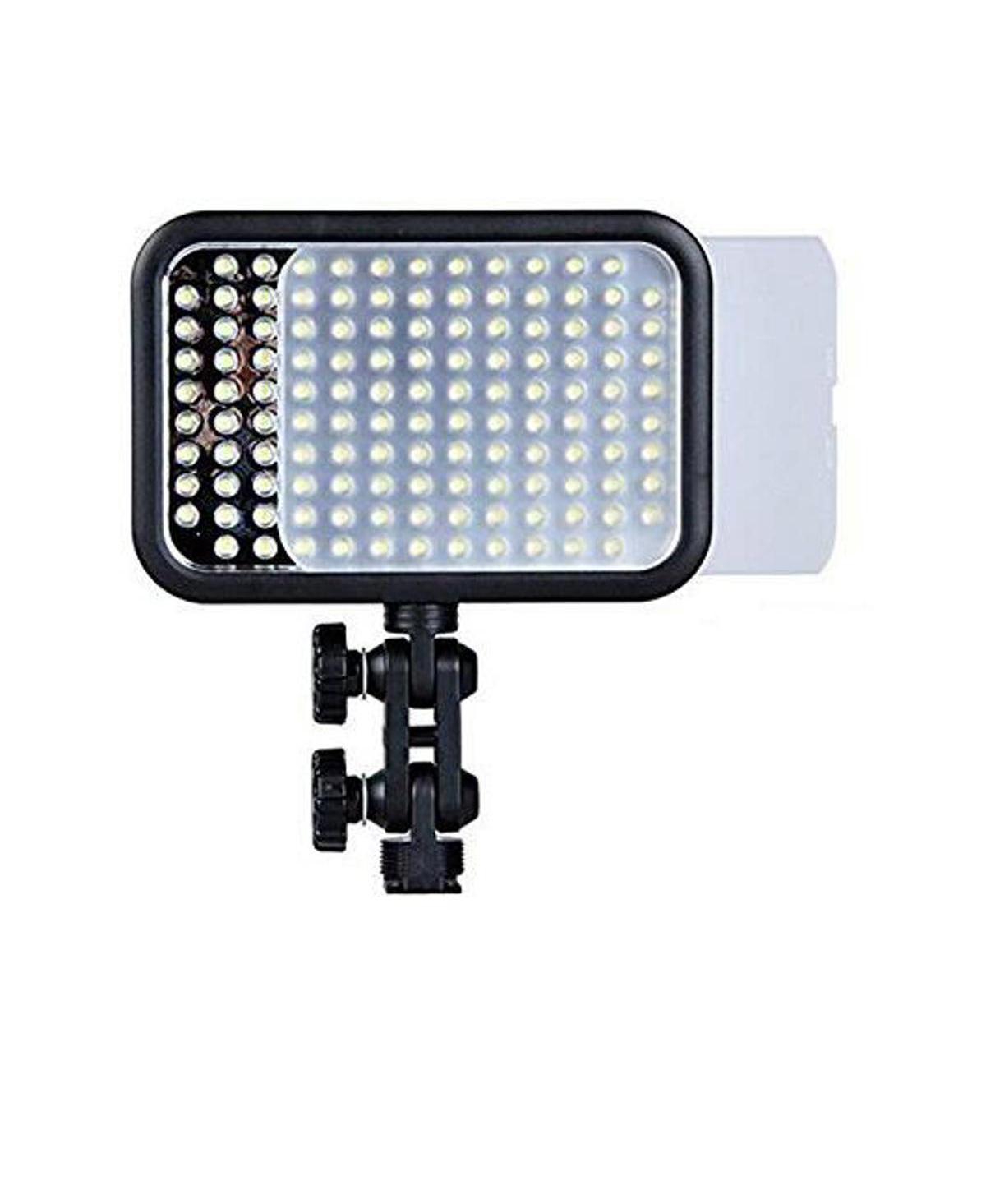 Godox LED126 Hot Shoe Professional LED Video Light for DSLR Cameras & Camcorders  5500K-6500K Color Temperature