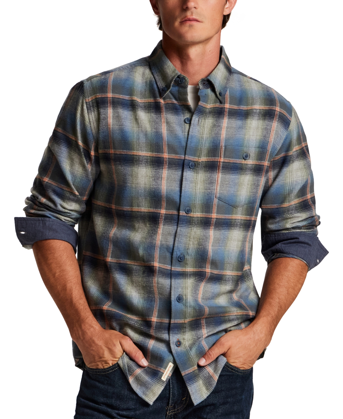 Click here for Weatherproof Vintage Mens Flannel Shirt - Moroccan... prices