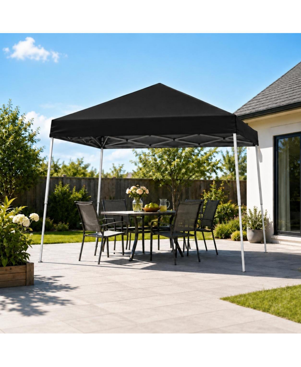 Click here for gaomon 10x10 ft Pop Up Canopy Tent with Slant Legs... prices