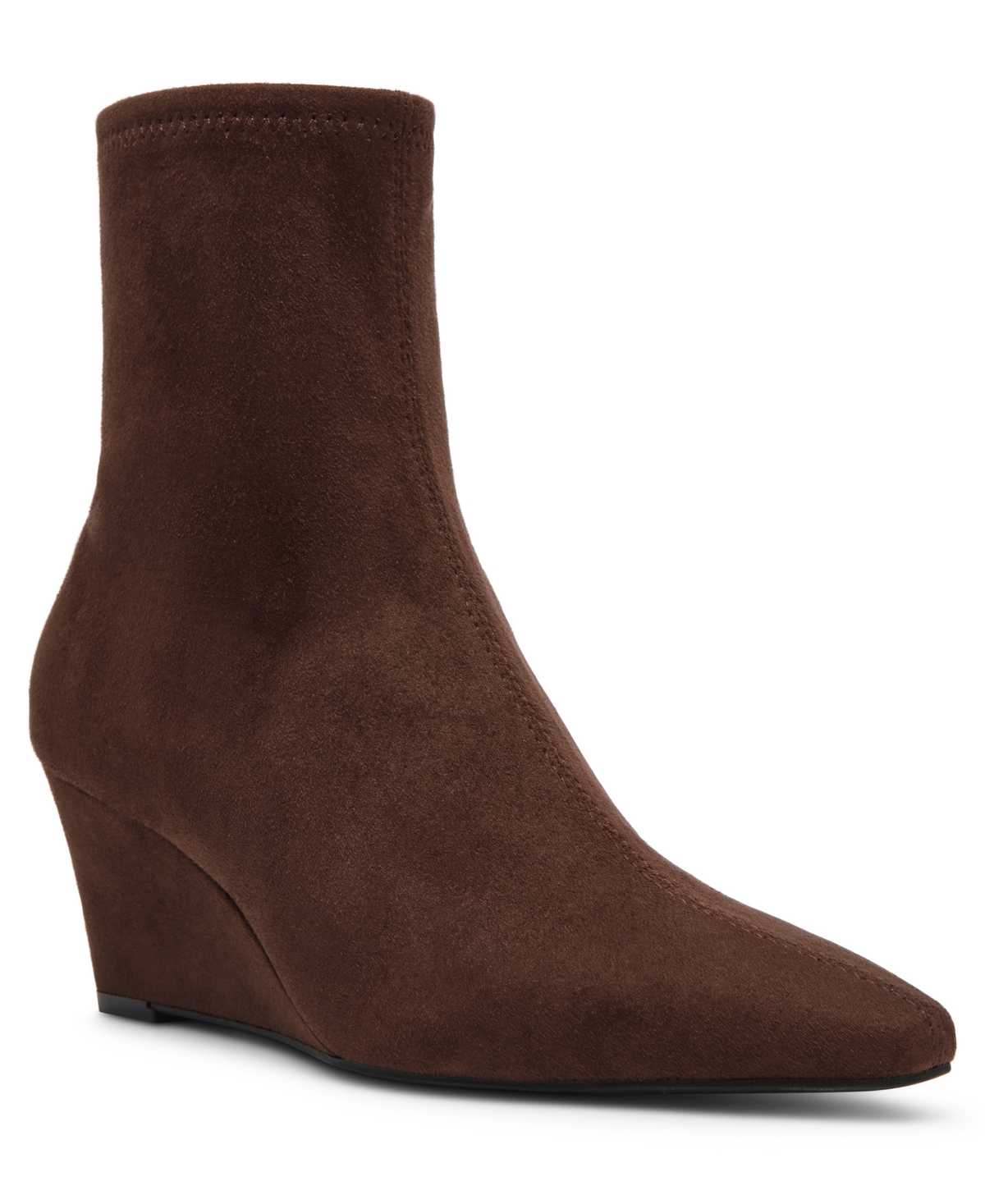 Click here for Anne Klein Womens Cabrera Wedge Dress Booties - Br... prices