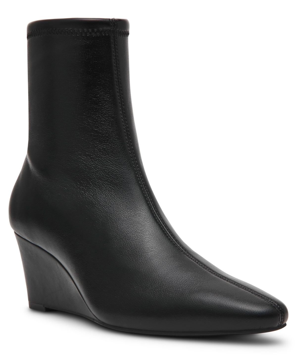 Click here for Anne Klein Womens Cabrera Wedge Dress Booties - Bl... prices