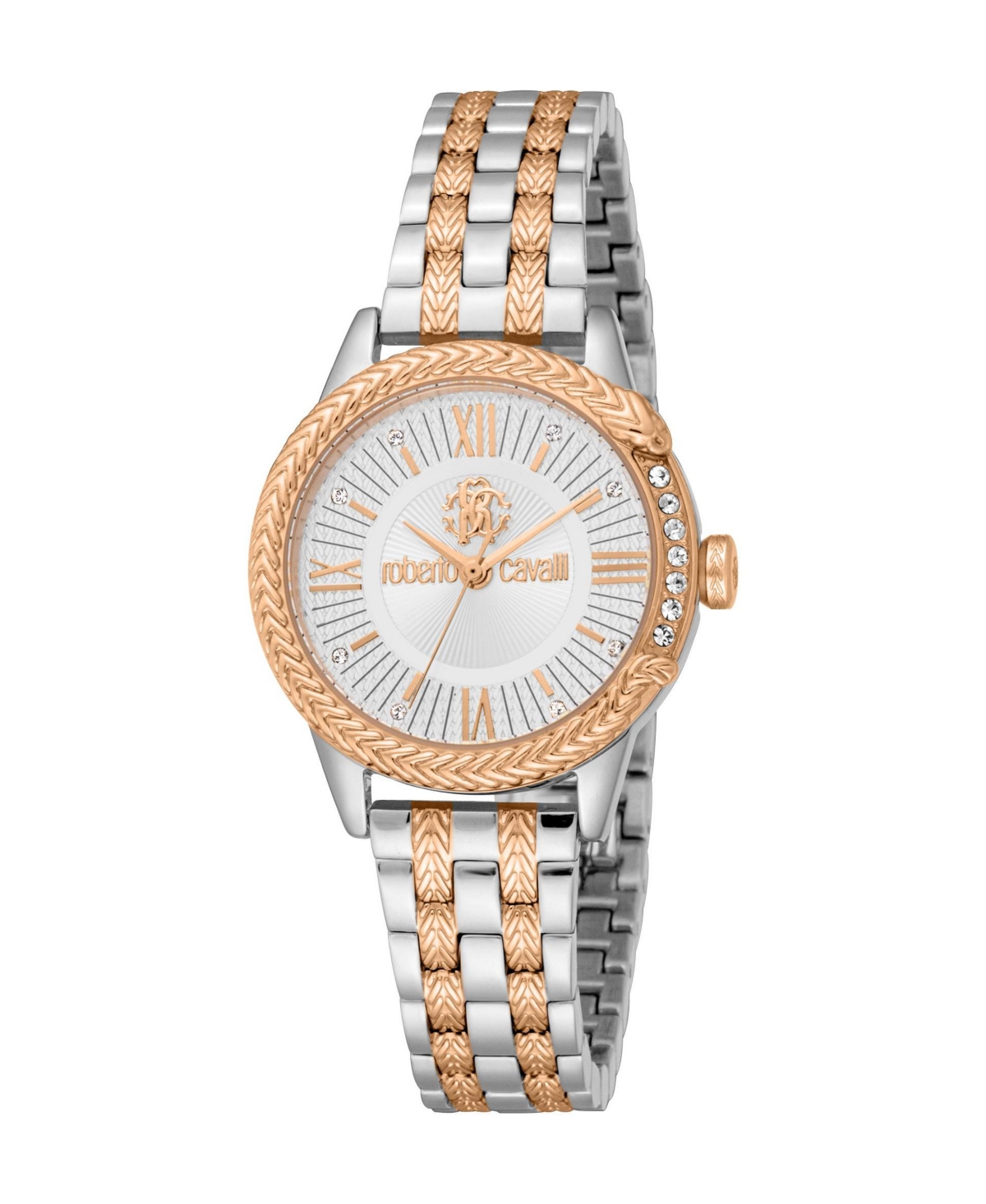 Click here for Roberto Cavalli Womens Core Quartz Two Tone Stainl... prices