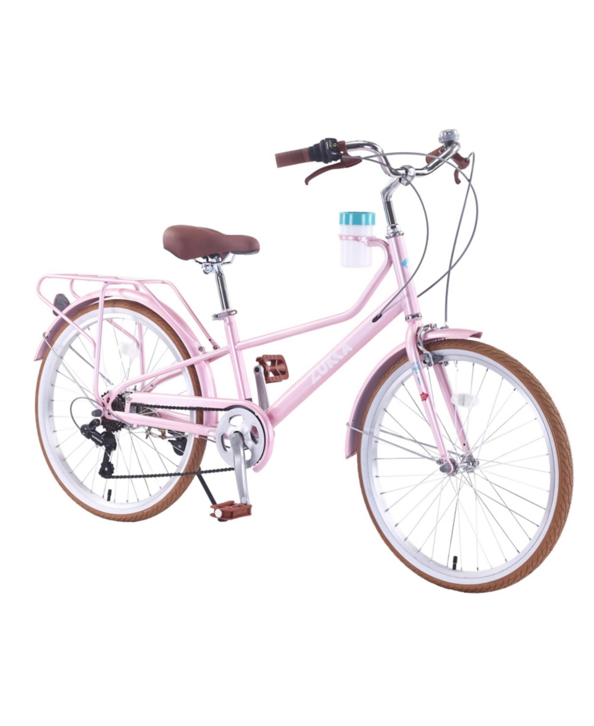 Click here for ECHTPeak 24 Inch Cruiser Bike 6 Speed Step-Through... prices