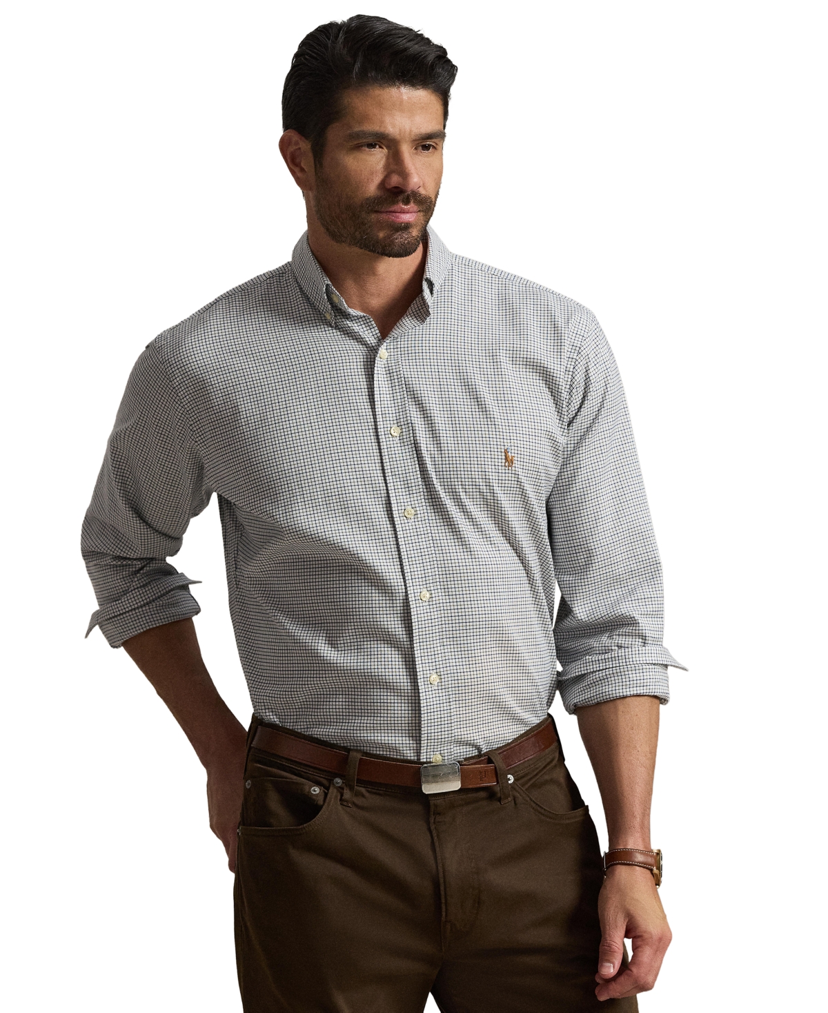 Click here for Polo Ralph Lauren Mens Classic-Fit Striped Soft Co... prices