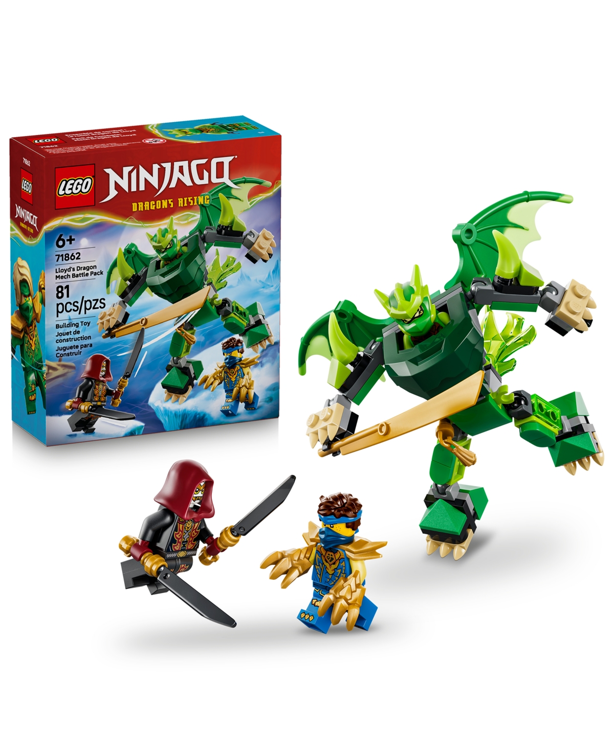 Click here for Lego Ninjago Dragons Rising Lloyds Dragon Mech Bat... prices